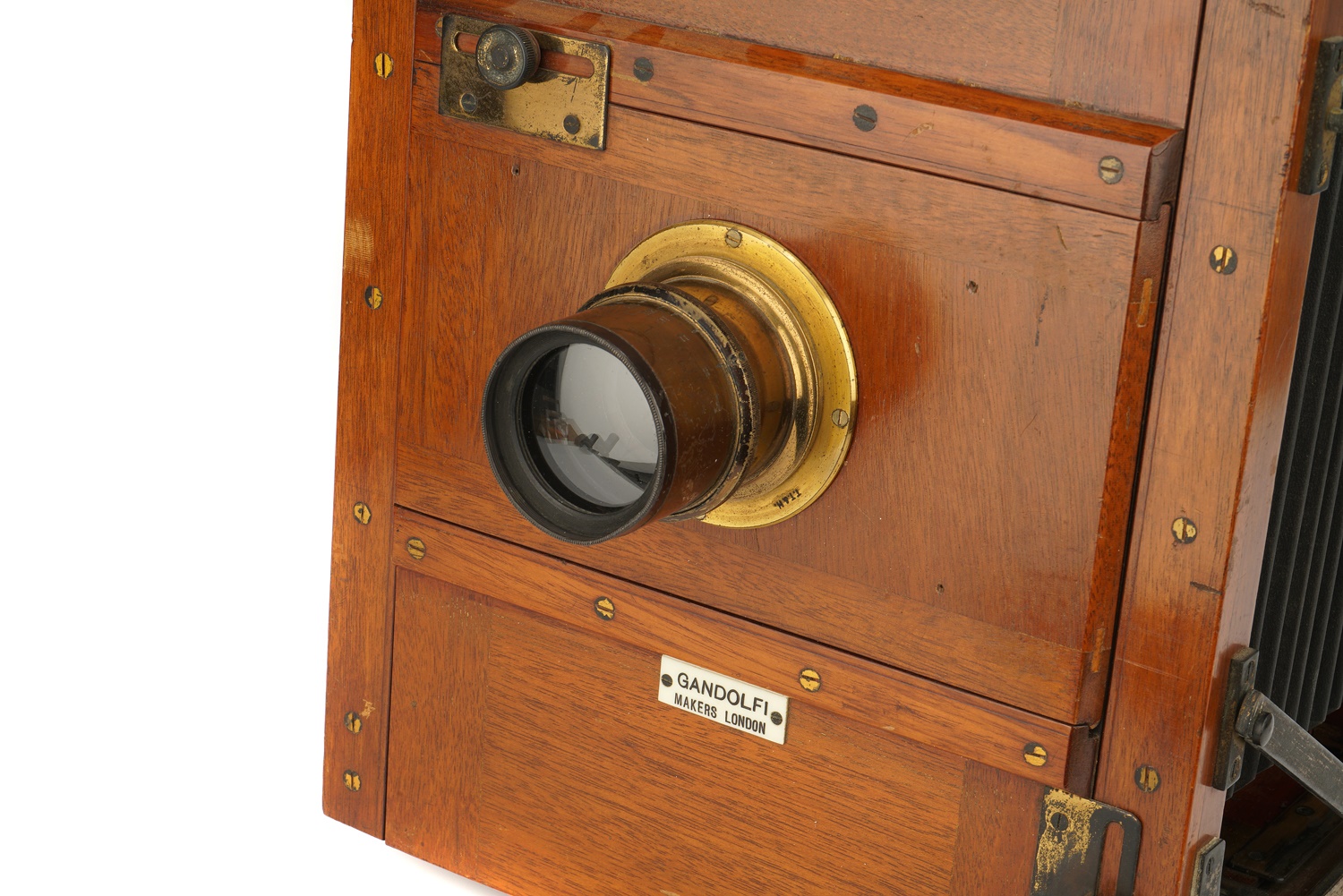 Lot 416 - A Gandolfi Universal Whole Plate Mahogany