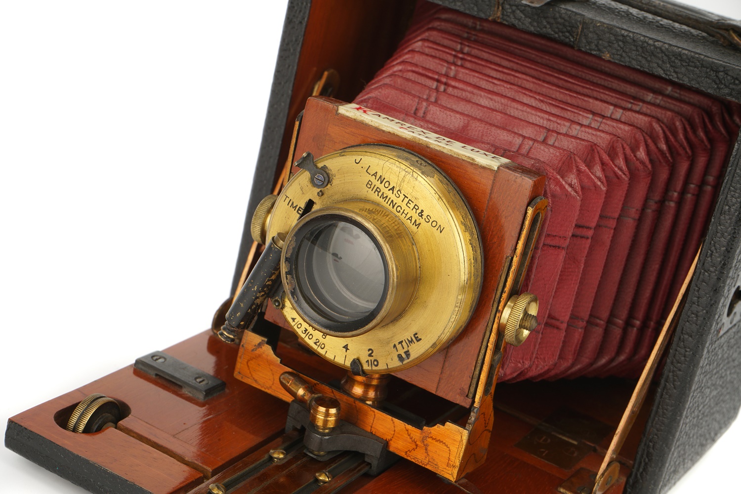 Lot 417 - A J. Lancaster & Son Kamrex de Luxe Camera,
