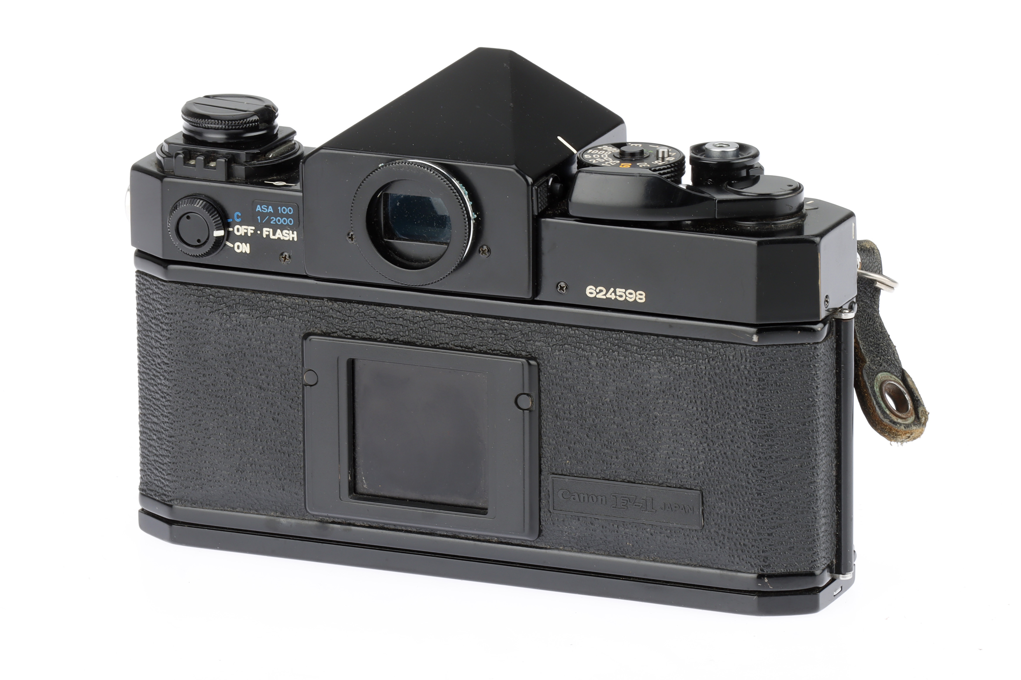 Lot 167 - A Canon F1 SLR Camera,
