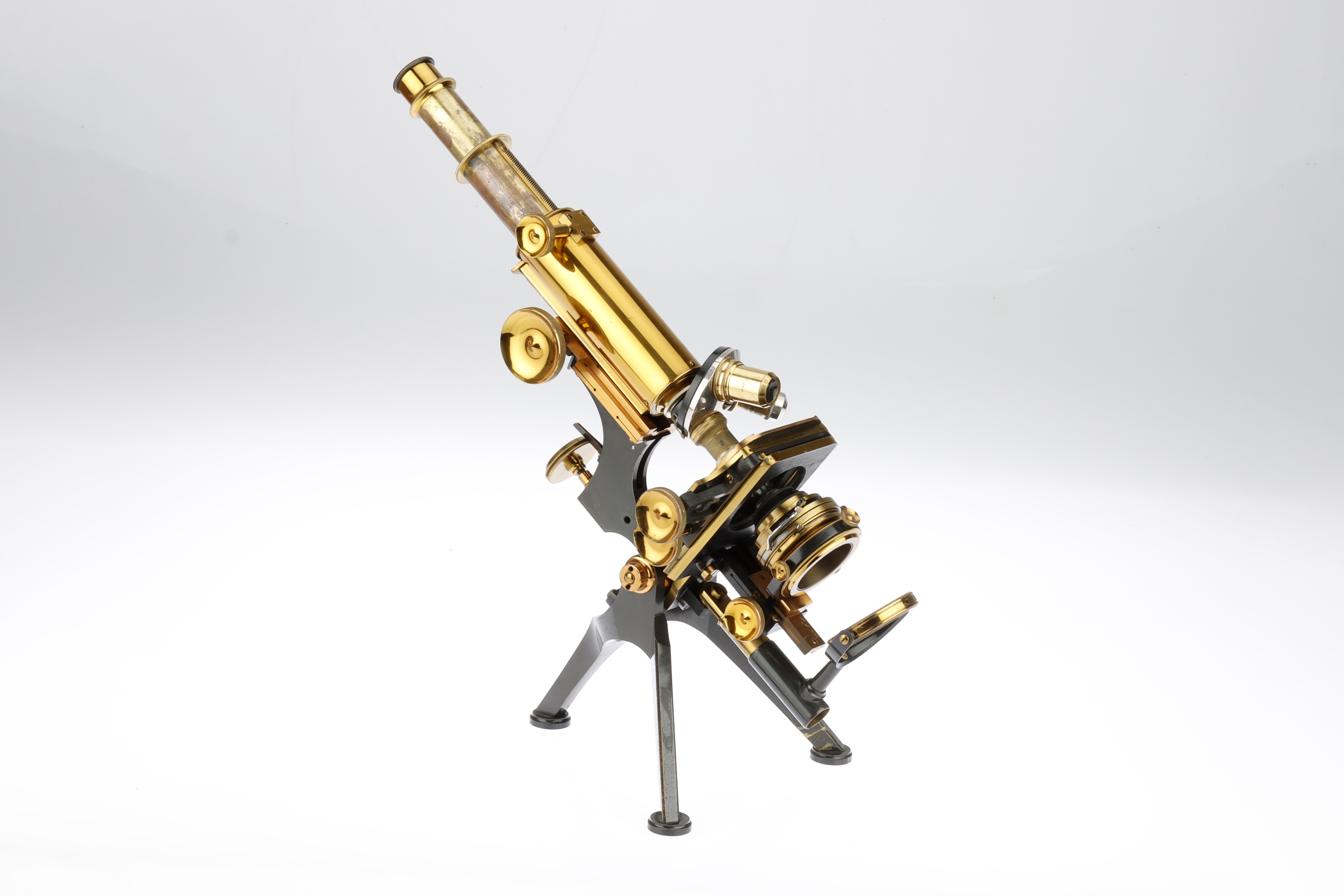 Lot 726 - A Watson "Royal" Compound Microscope