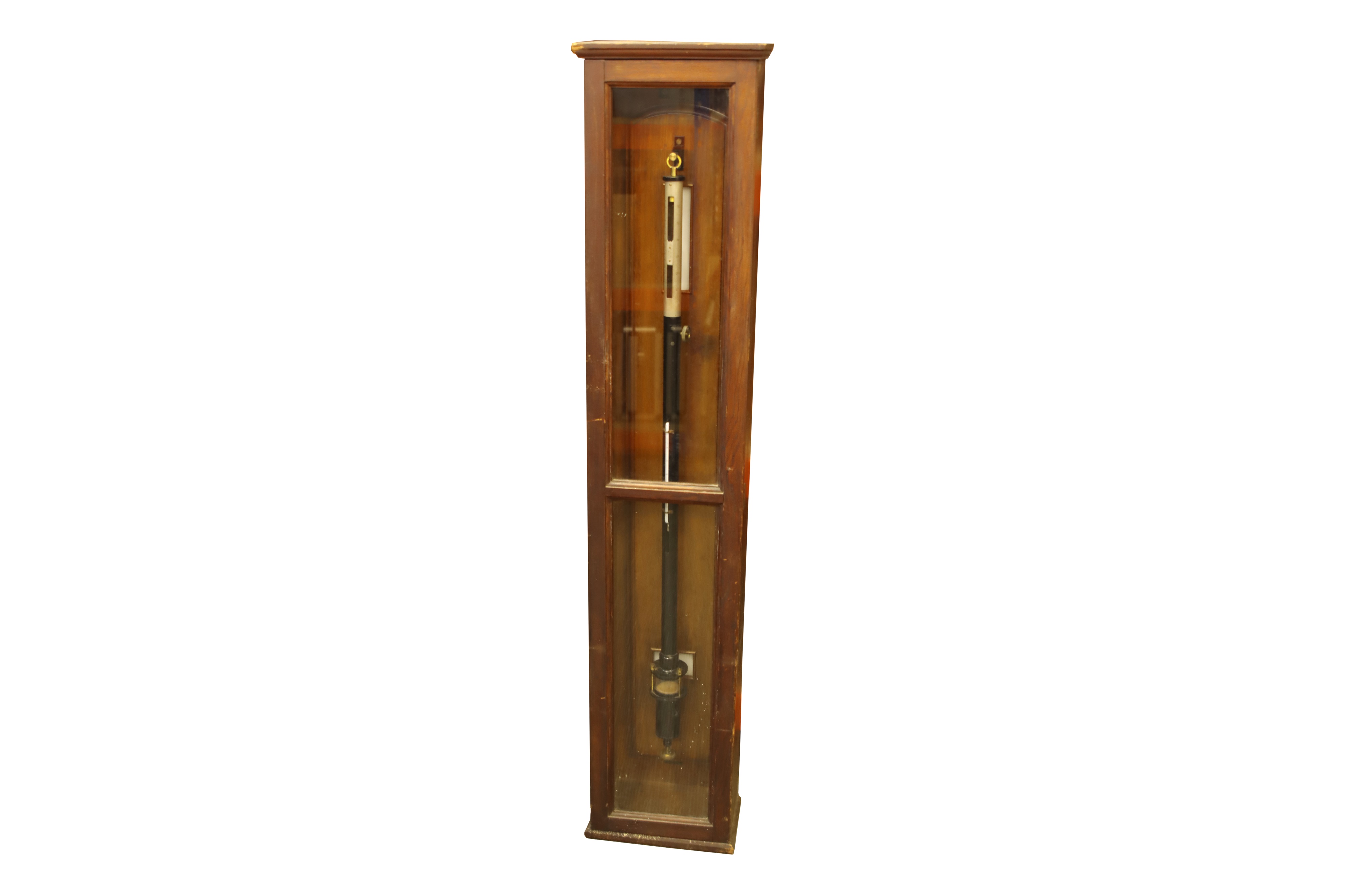 Lot 773 - Large Cased Laboratory Barometer,