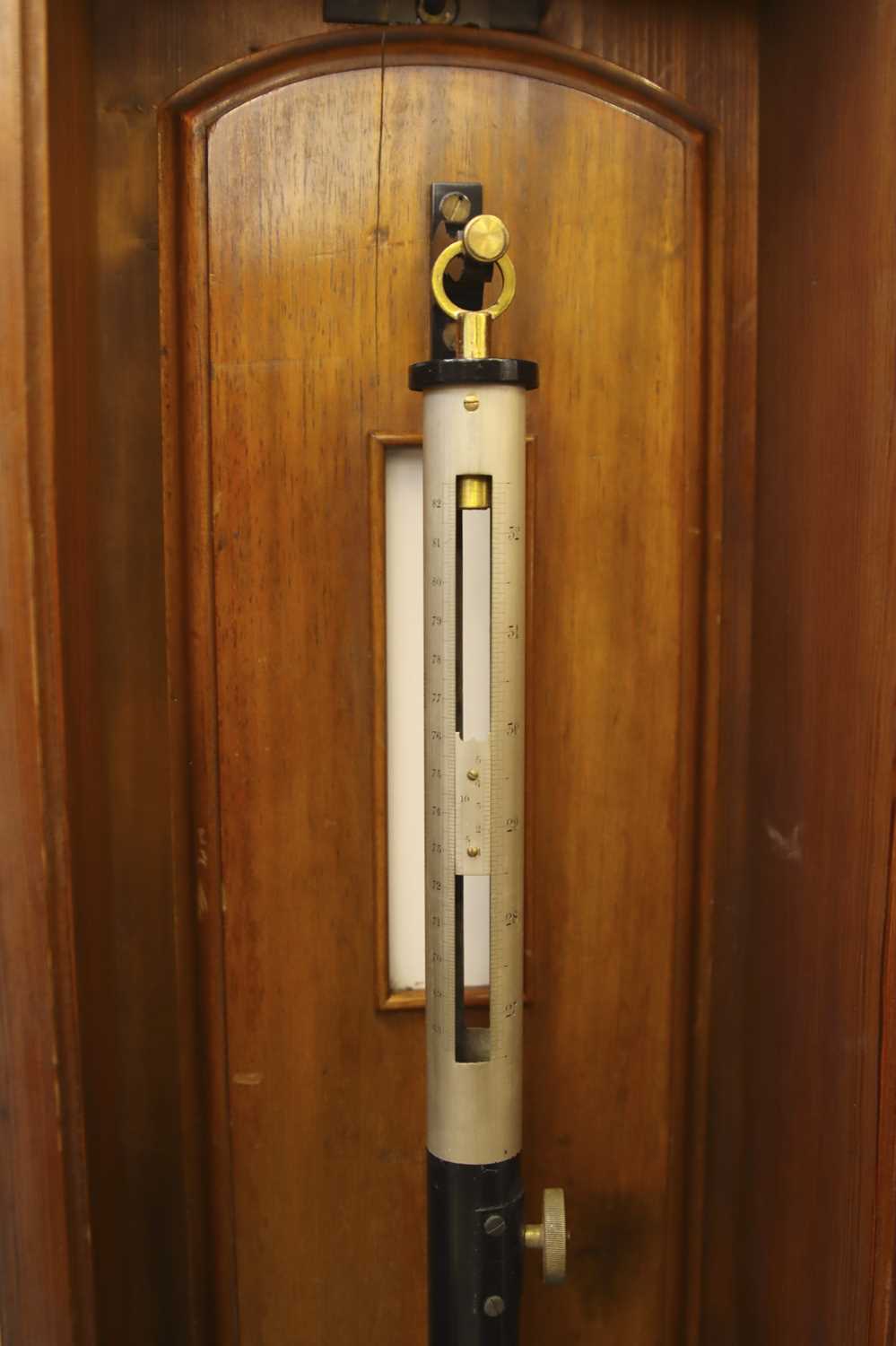 Lot 773 - Large Cased Laboratory Barometer,