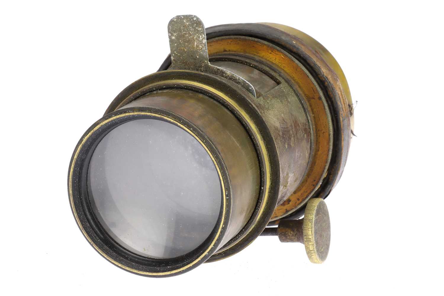 Lot 342 - Two Early Brass Lenses