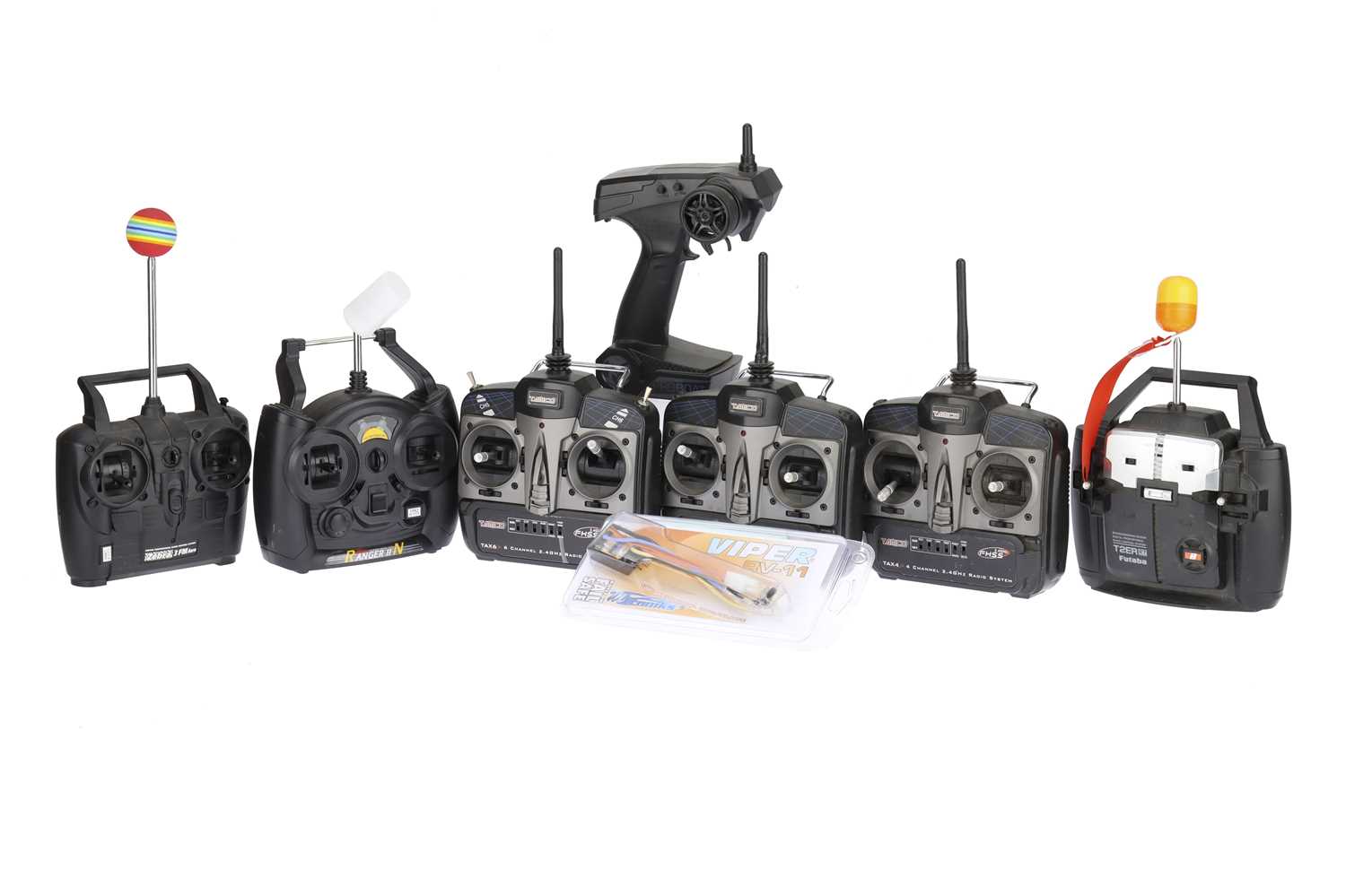 Lot 632 - A Collection of Radio Control Units,