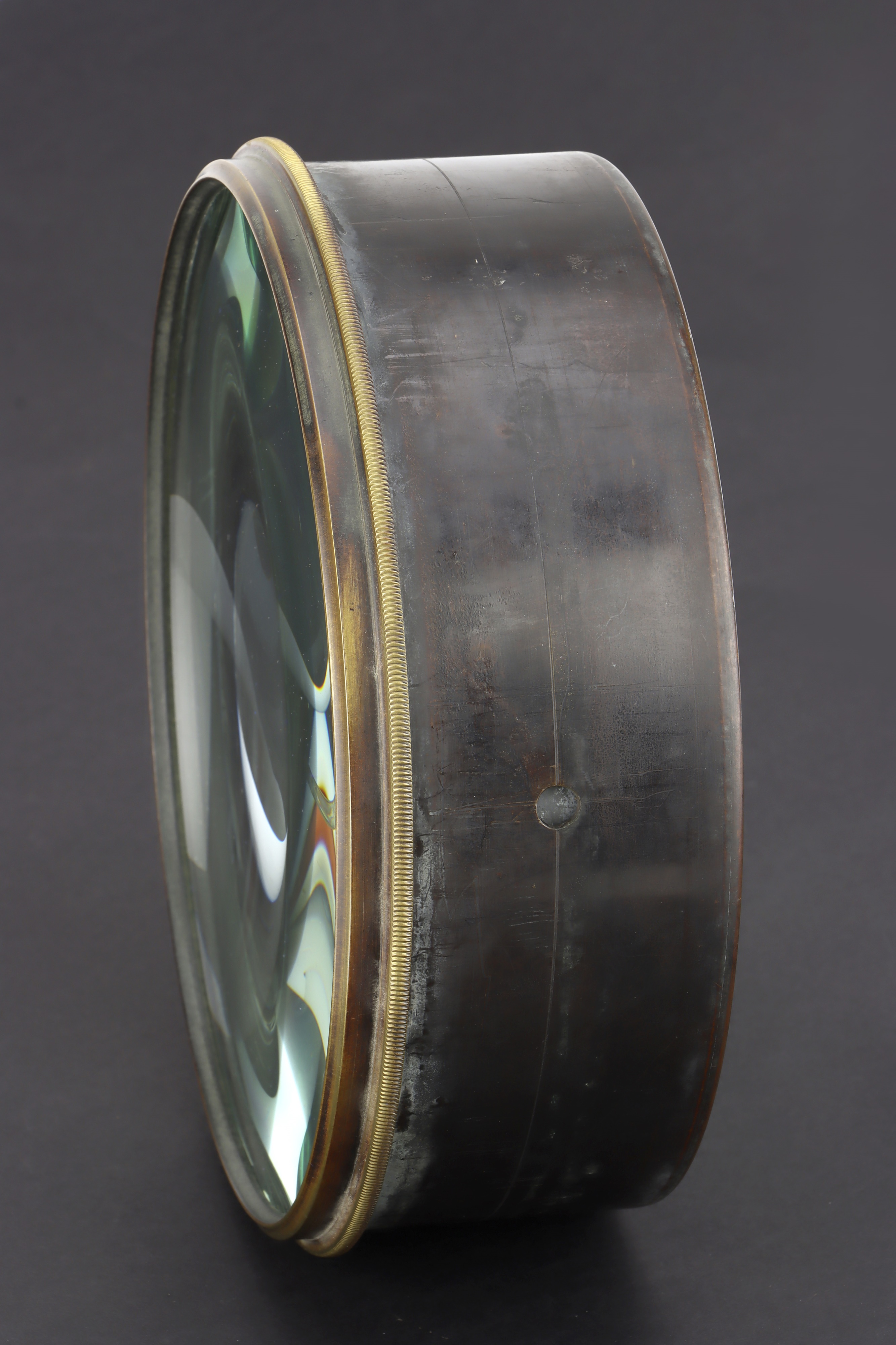 Lot 348 - A 20cm Diameter Lens Element Group,