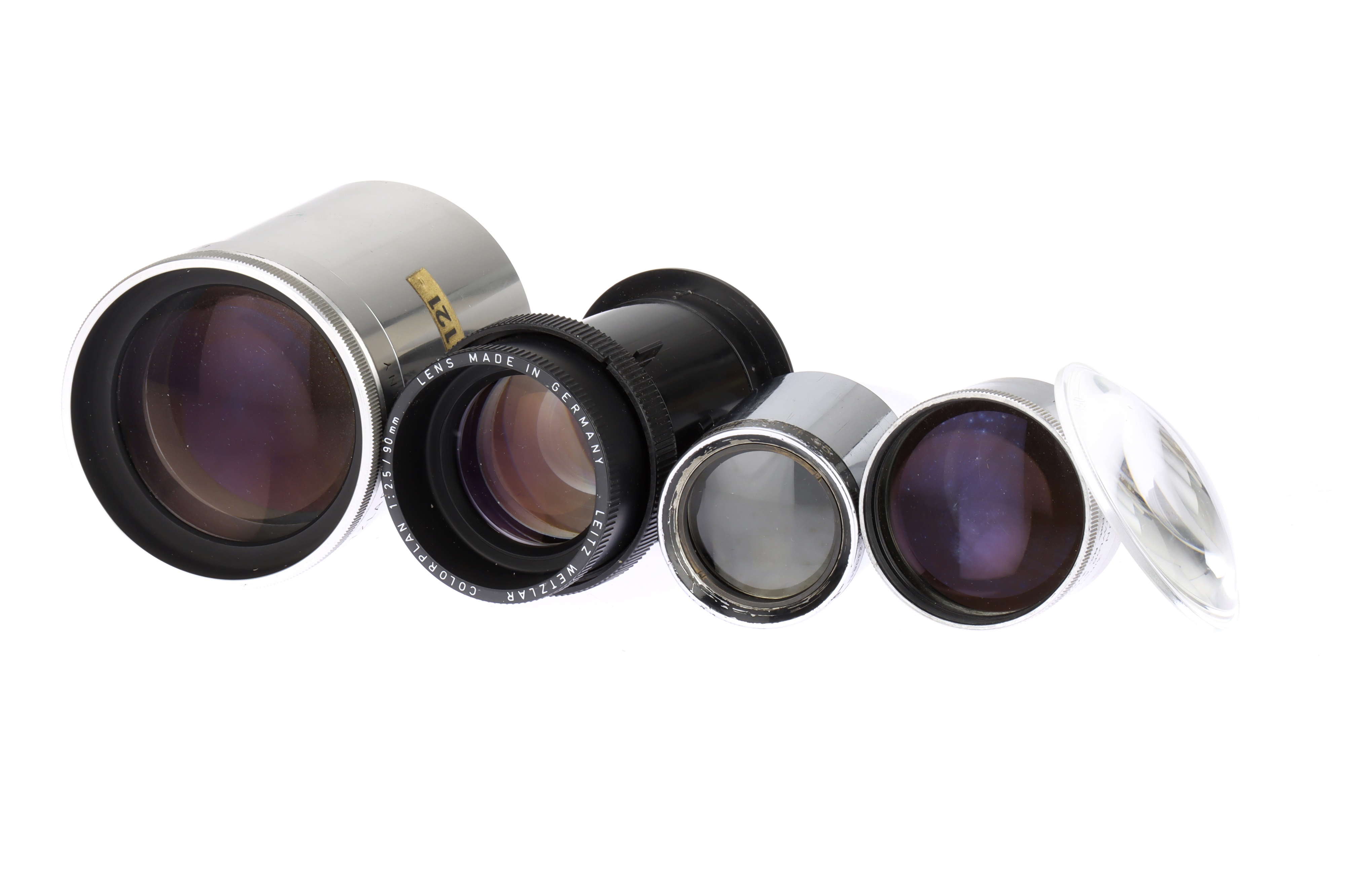 Lot 258 A Selection Of Leitz Projection Lenses