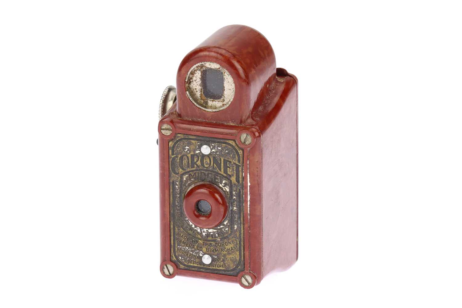 Lot 461 - A Red Corronet Midget Subminiature Camera,