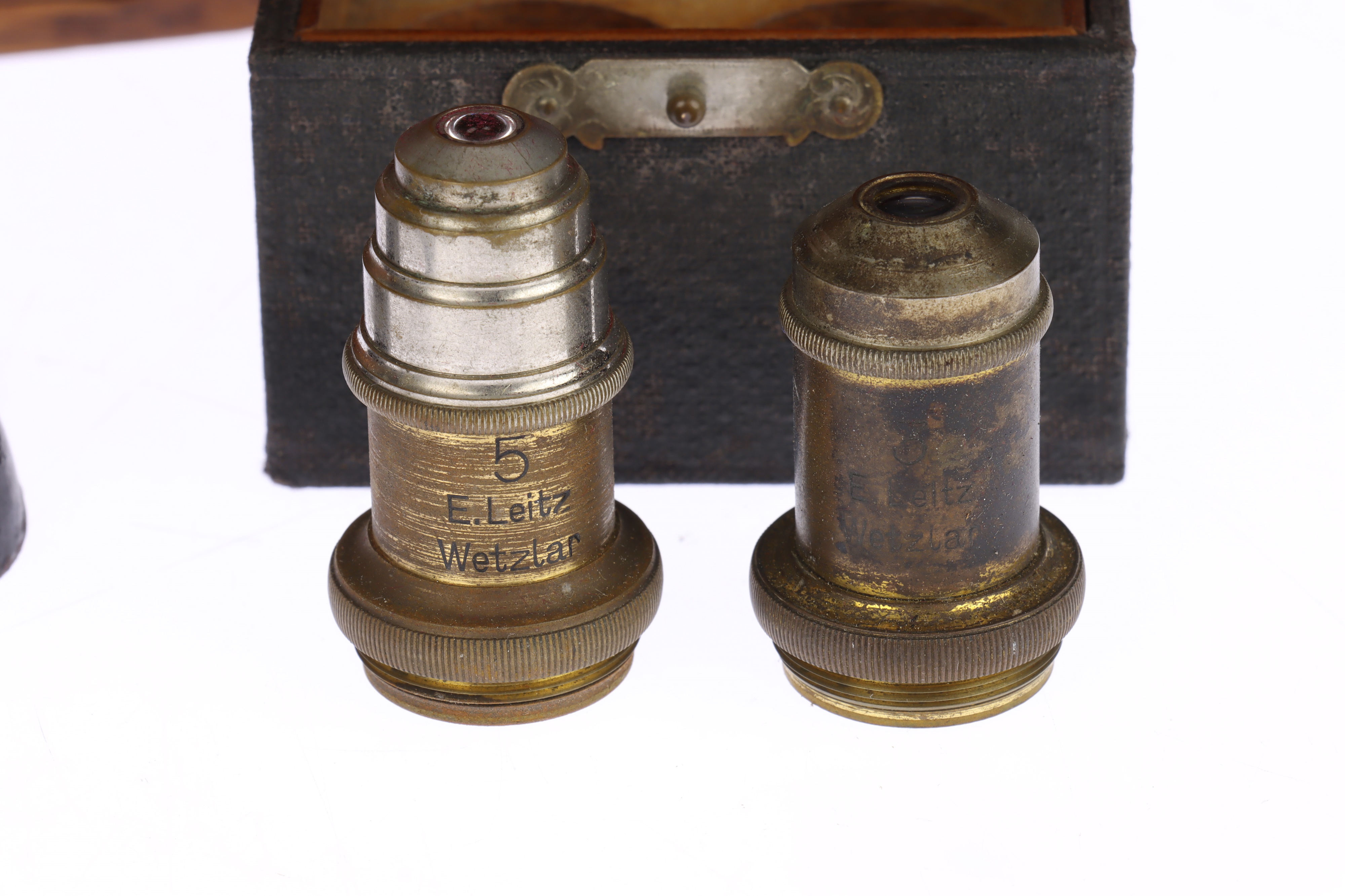 Lot 509 - An Early Leitz Microscope,