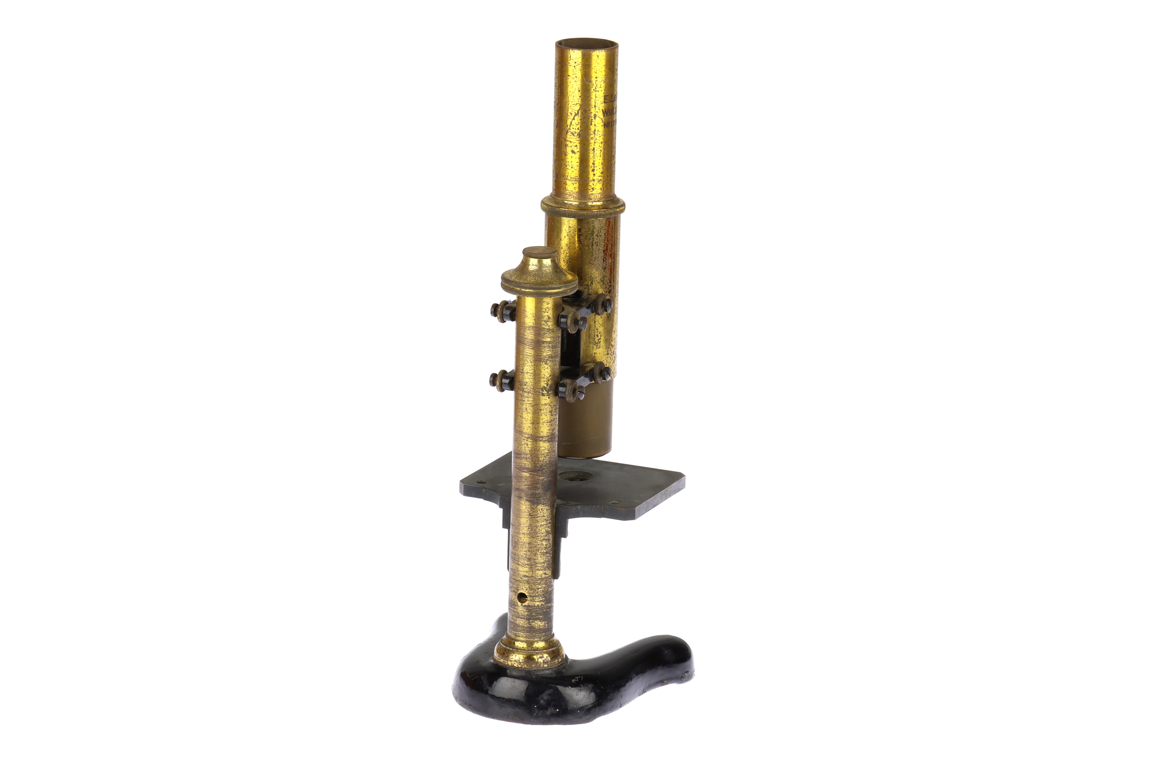 Lot 509 - An Early Leitz Microscope,