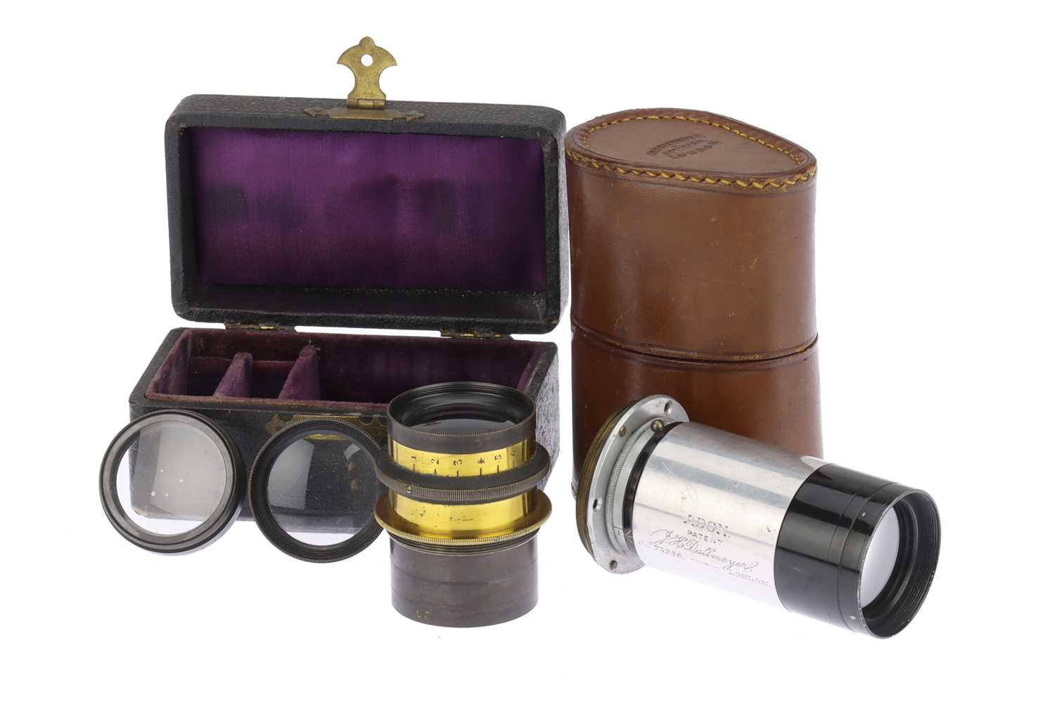 Lot 261 - Two Cased Camera Lenses,
