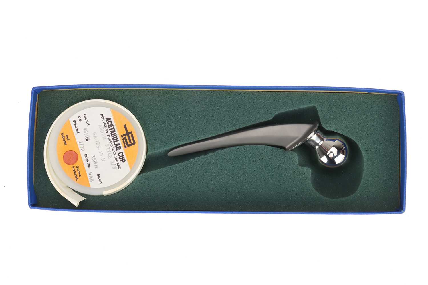 Lot 472 - Collection of Titanium Hip Joints,