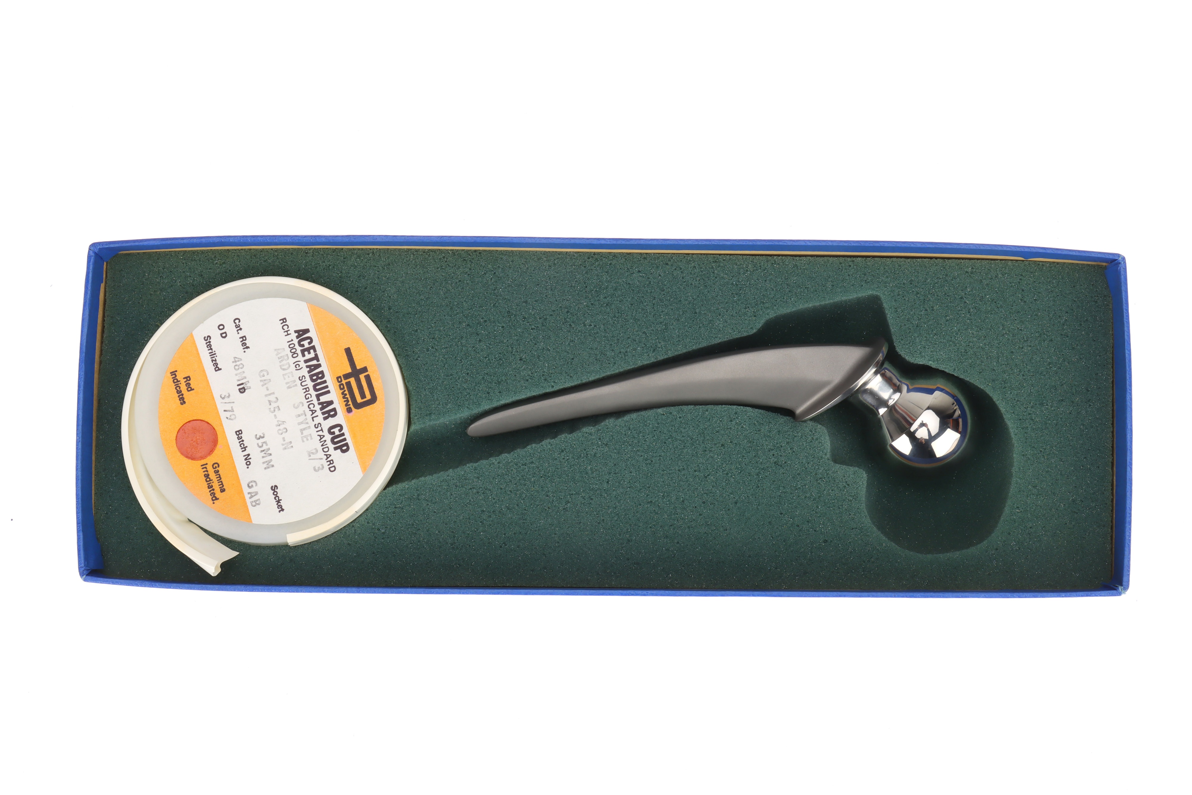 Lot 472 - Collection of Titanium Hip Joints,