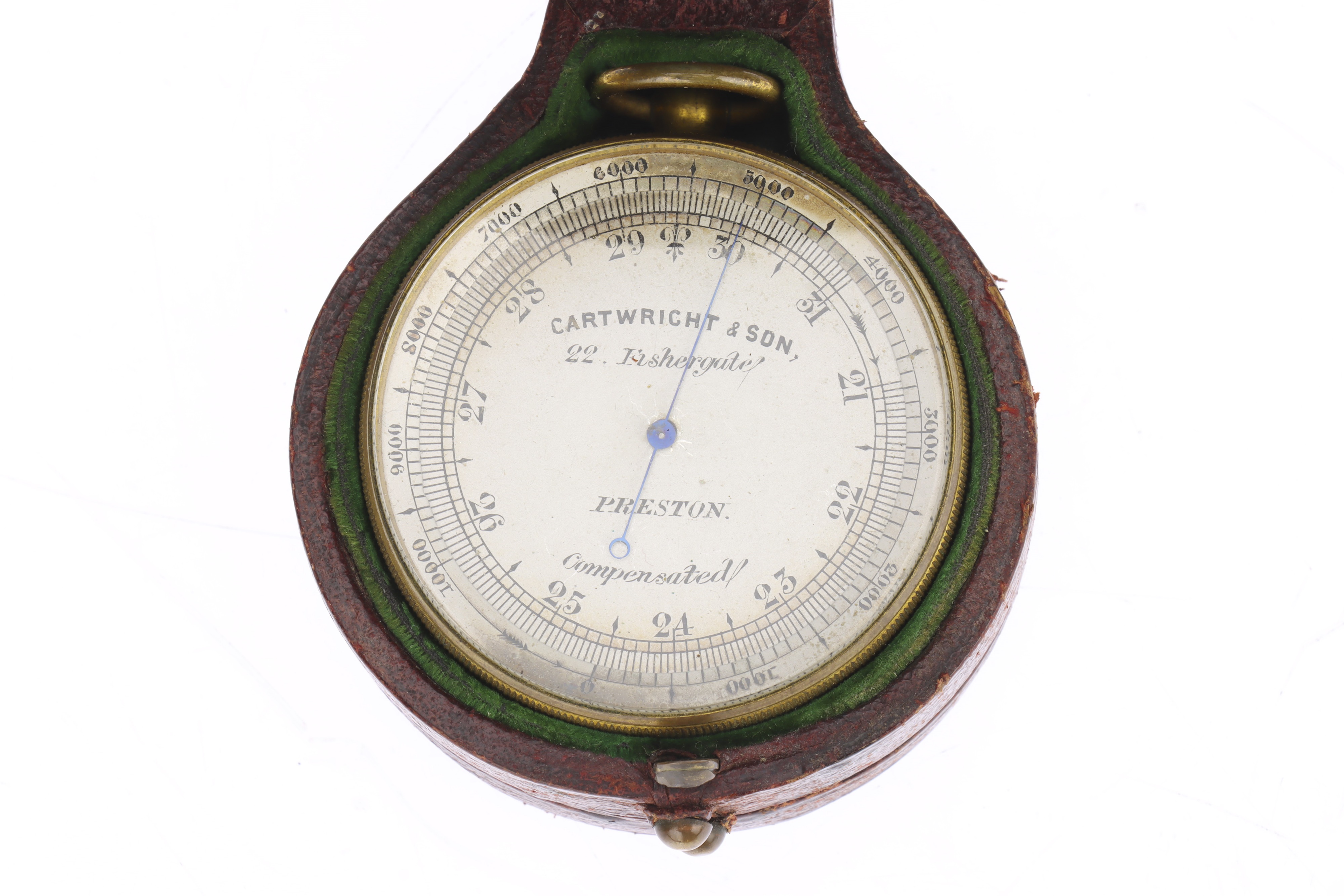 Lot 556 - Combination Pocket Aneroid Barometer