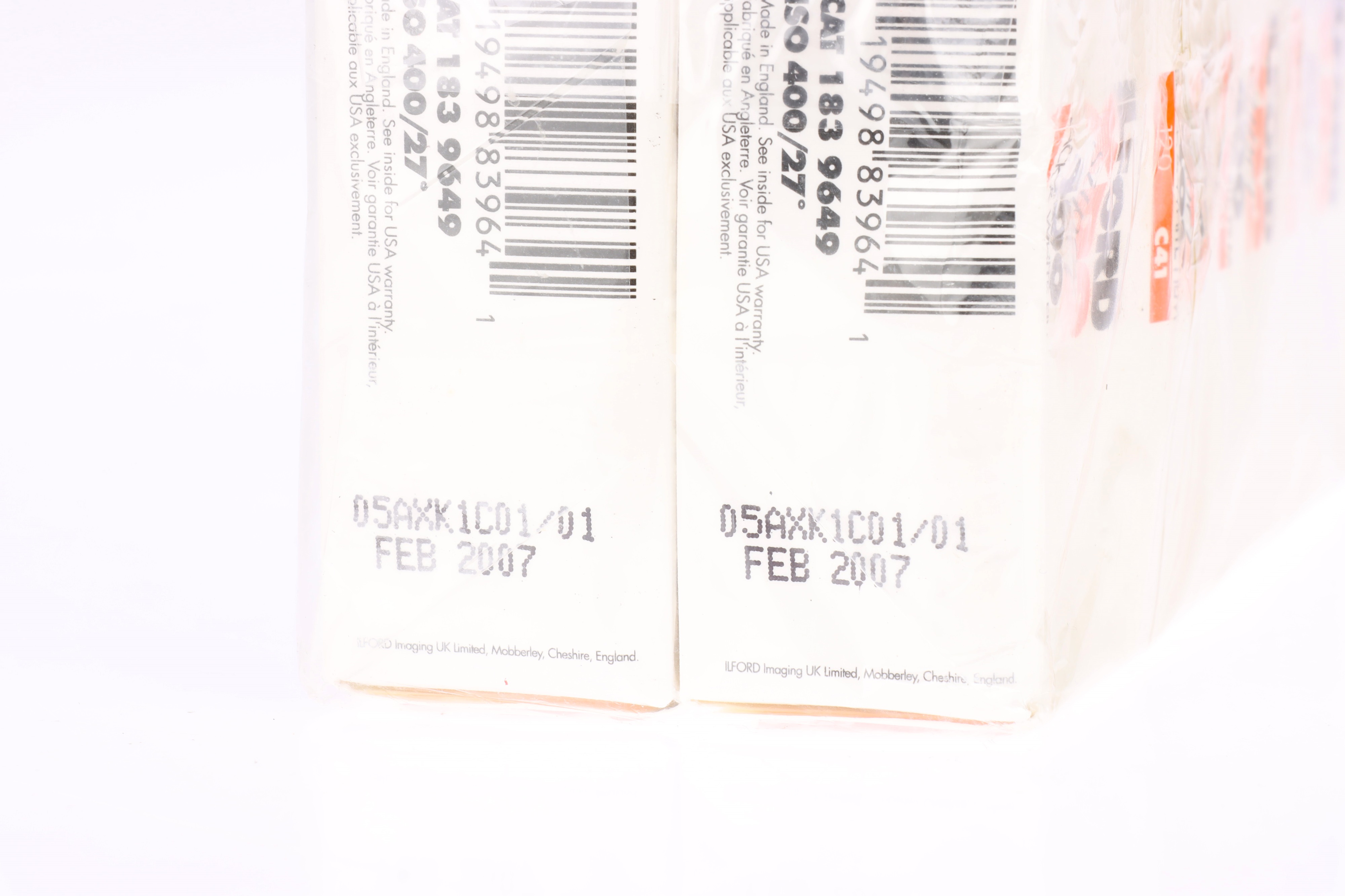 Lot 419 - 10 Rolls of Ilford XP2 in 120 Format,