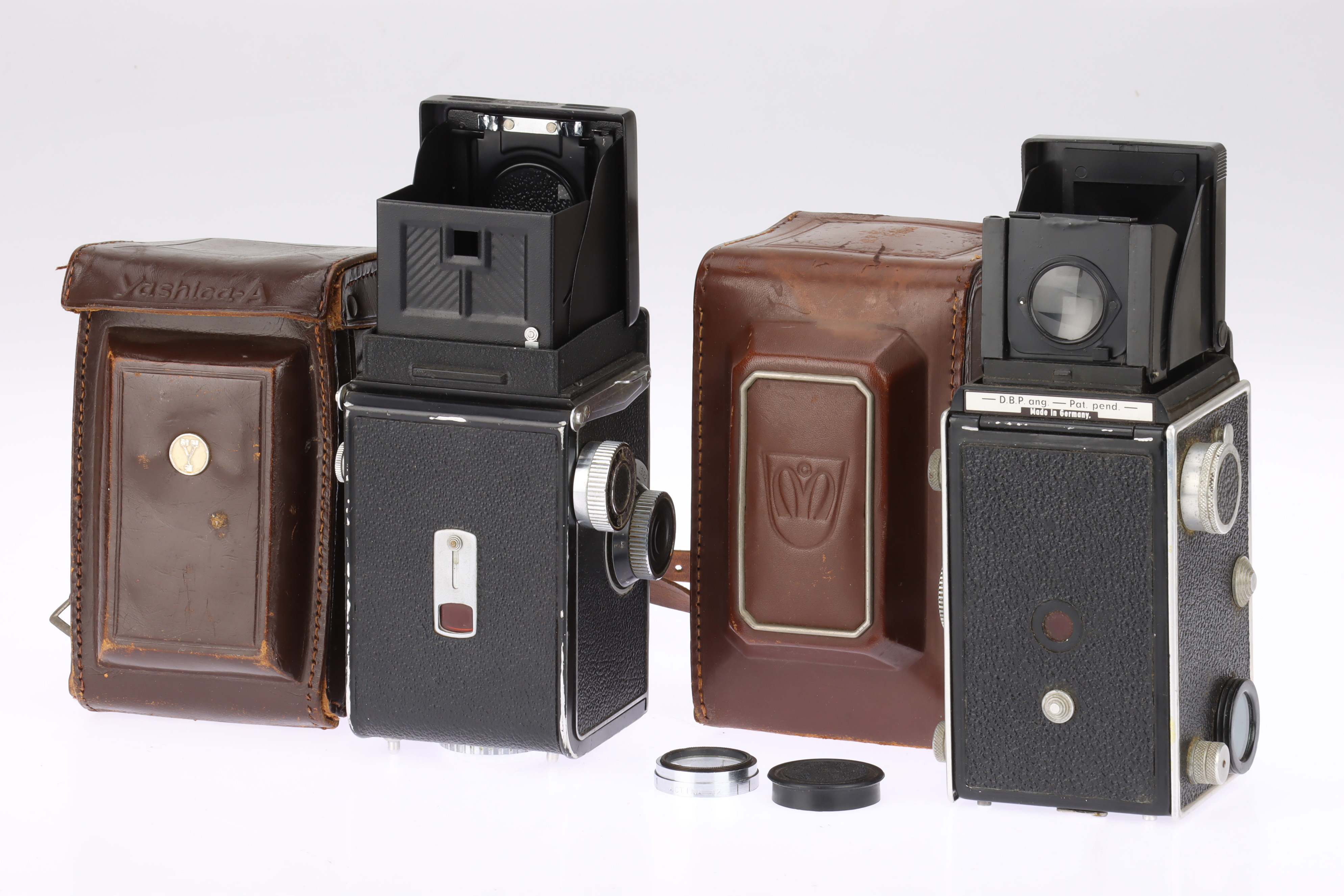 Lot 156 - Two Medium Format TLR Cameras,