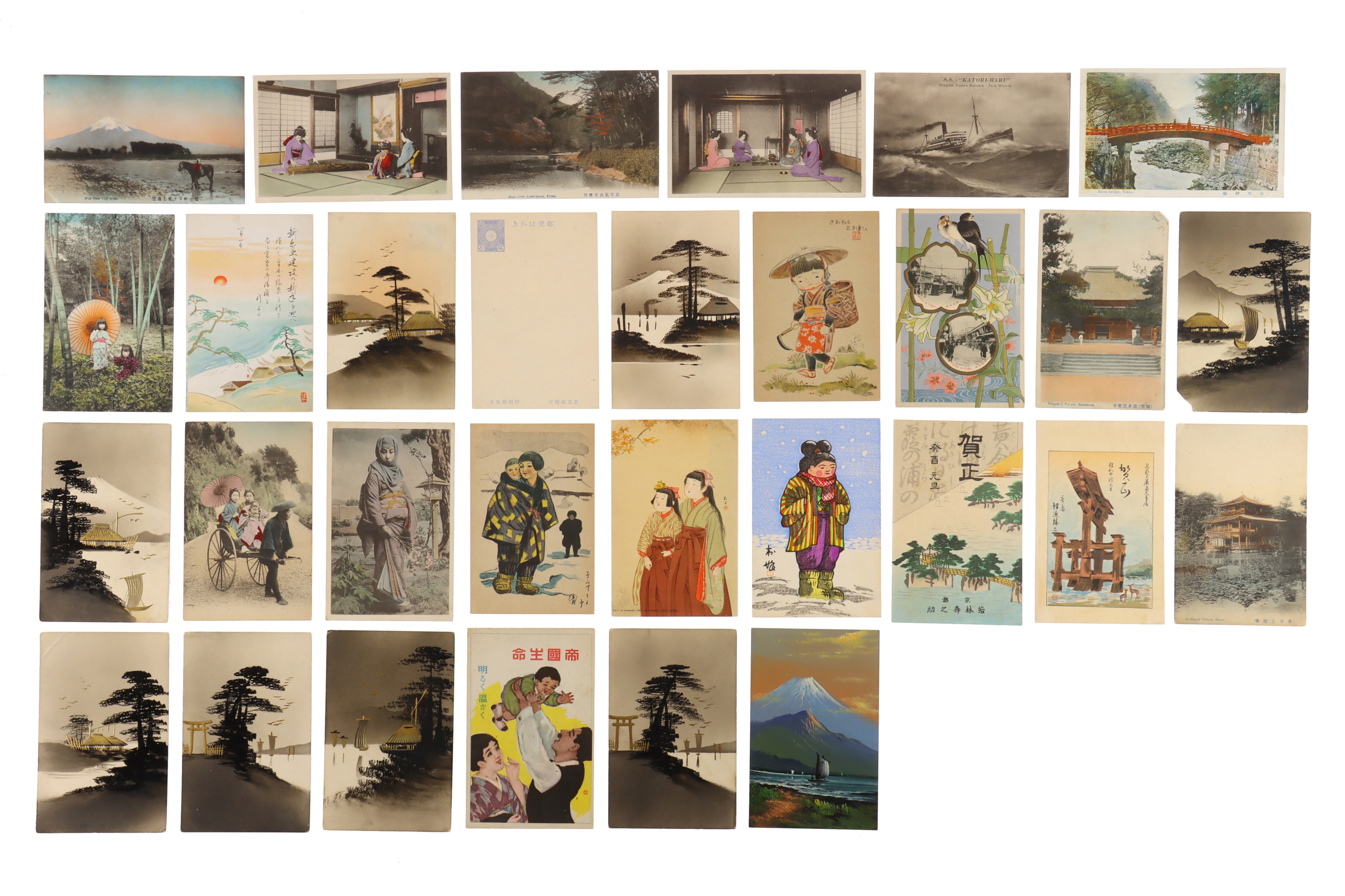 Lot 309 - Postcards Japan
