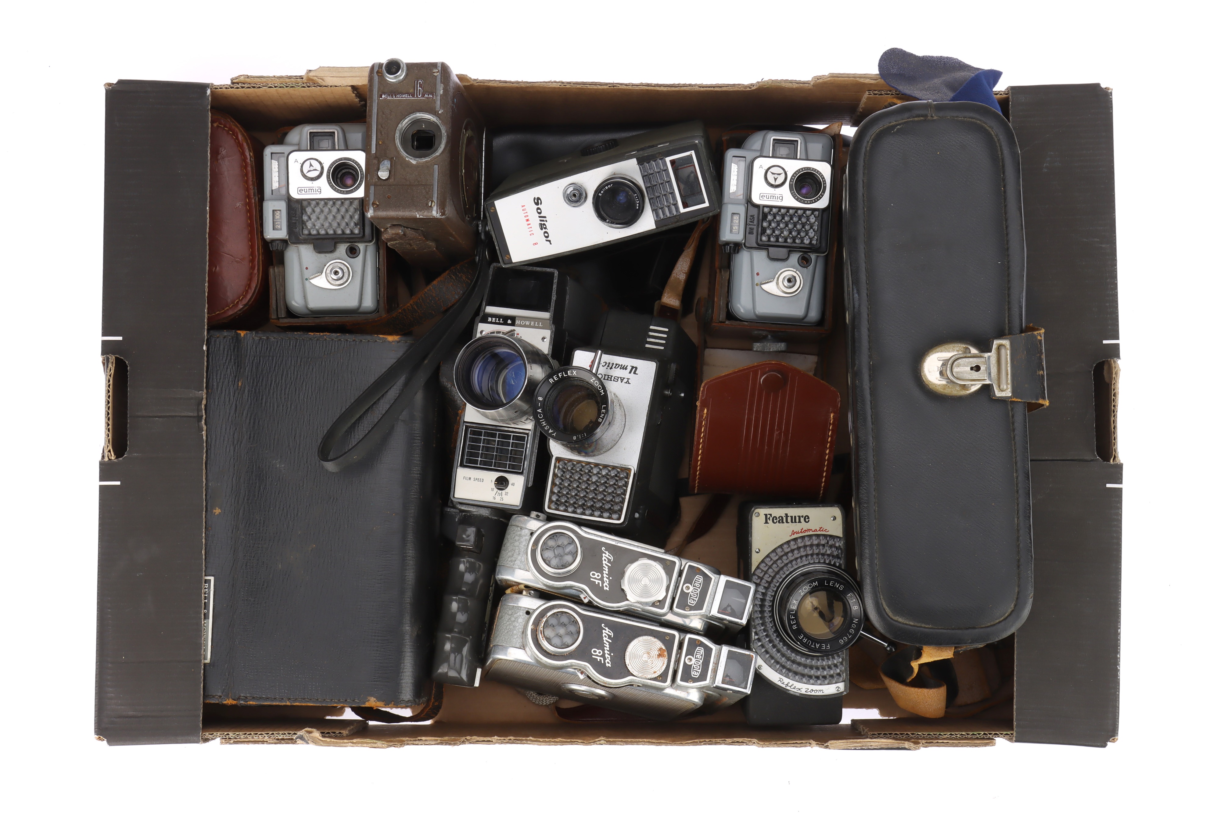 Lot 284 - A Mixed Selection of Motion Picture Cameras,