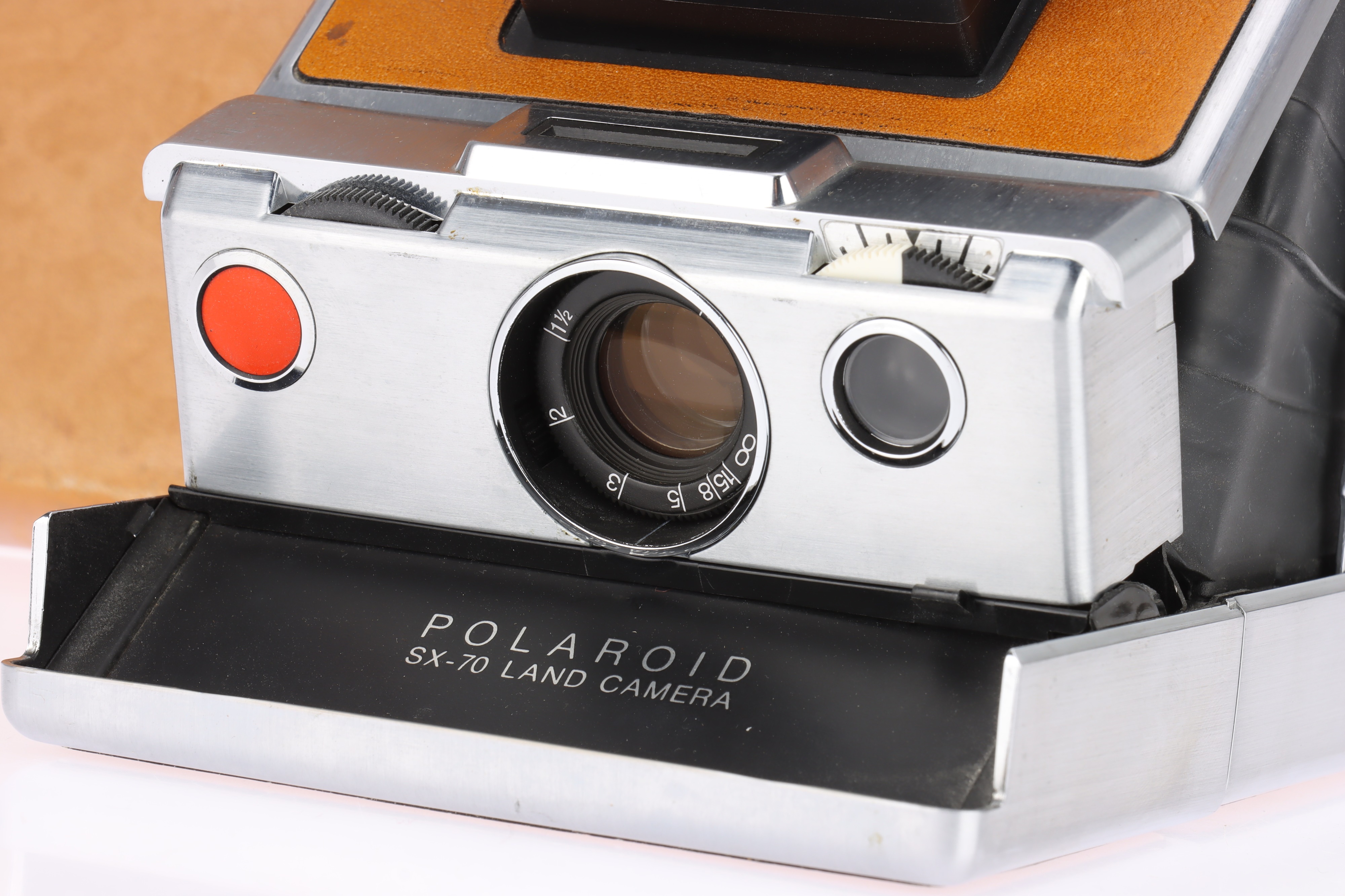 Lot 218 - A Polaroid SX-70 Land Instant Folding SLR