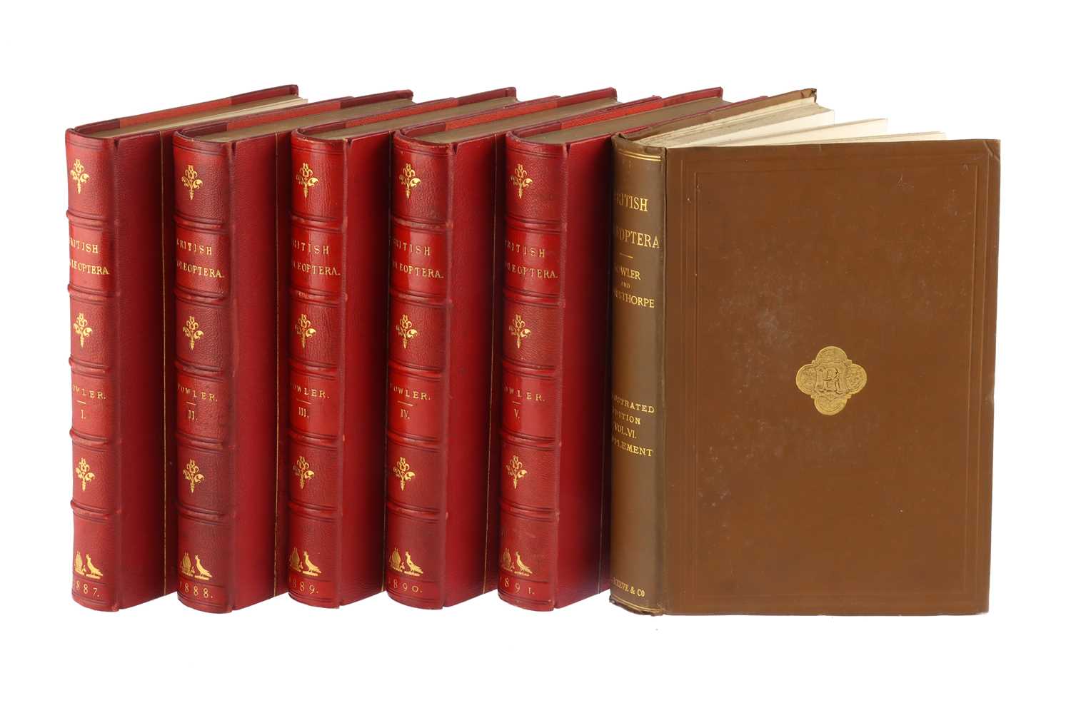 Lot 215 - Fowler, W.W., The Coleoptera of the British