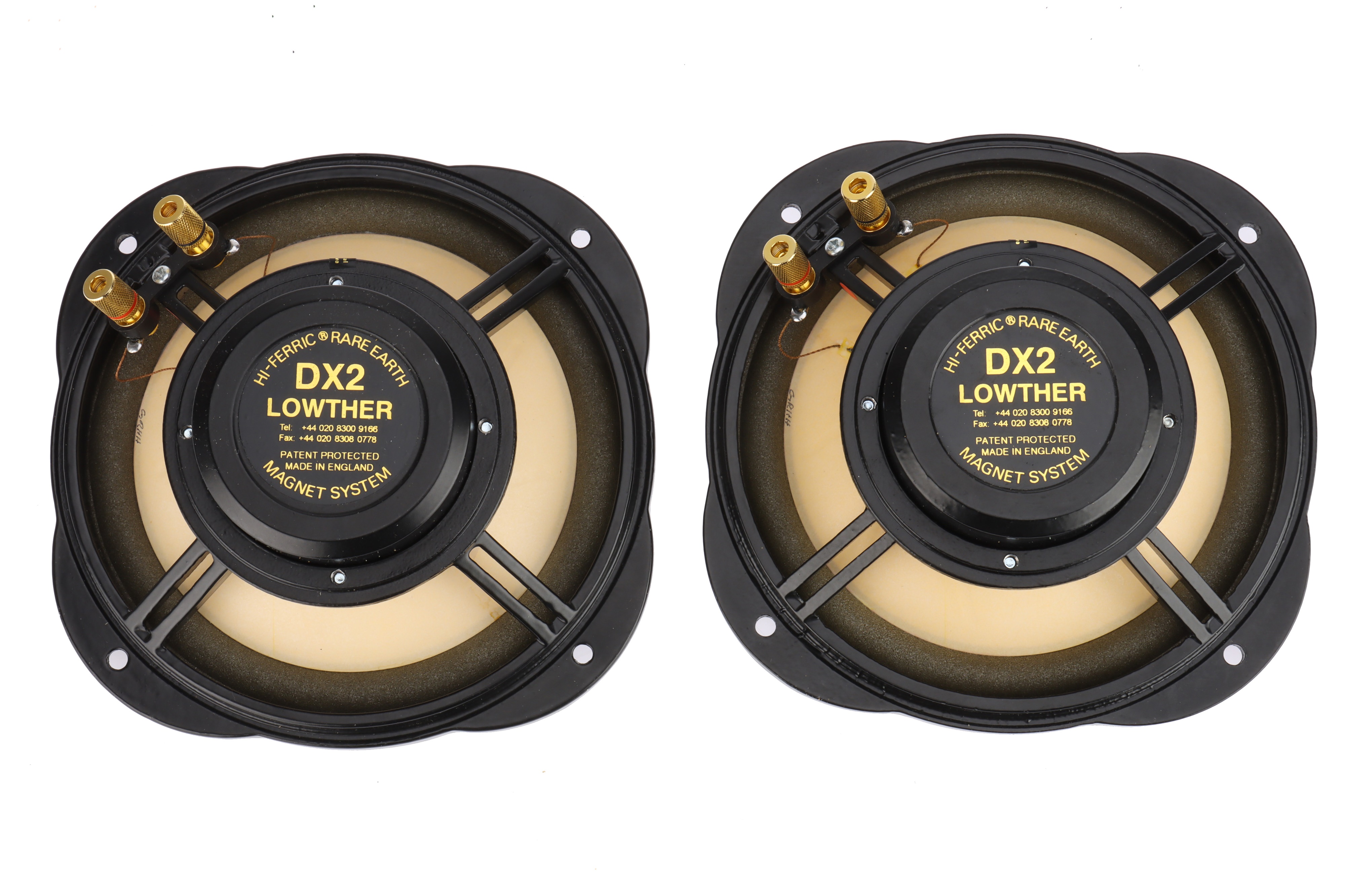 Lot 469 - A Pair of Lowther DX2 8" Speaker Drivers,