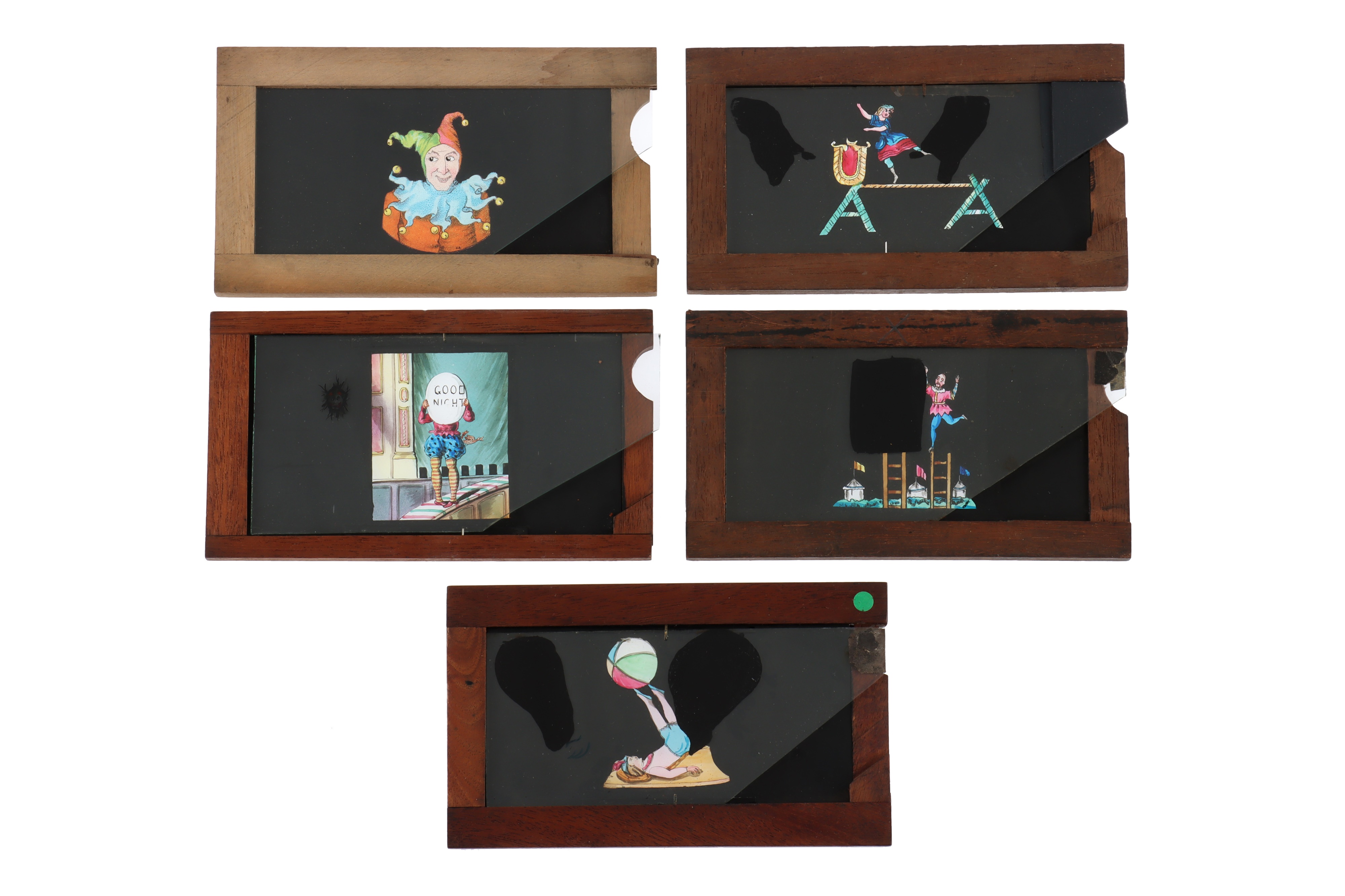 Lot 234 - Magic Lantern Slipping Slides,