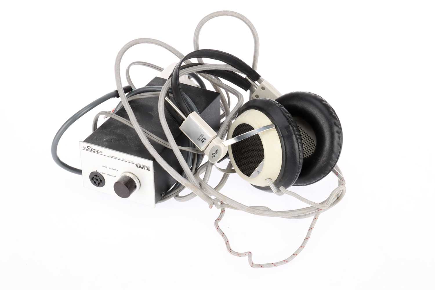 Lot 493 A Pair Of Stax Model Sr 5 Electrostatic