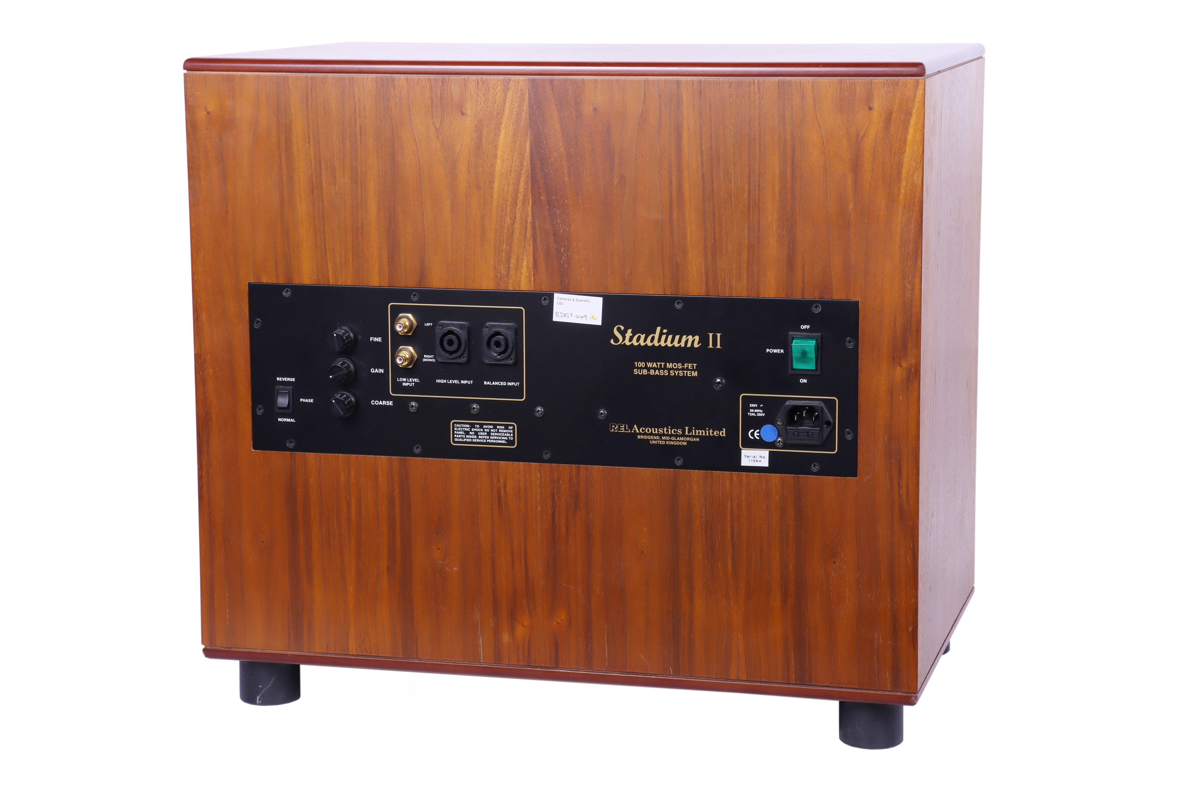 Lot 520 - A REL Stadium II Subwoofer,