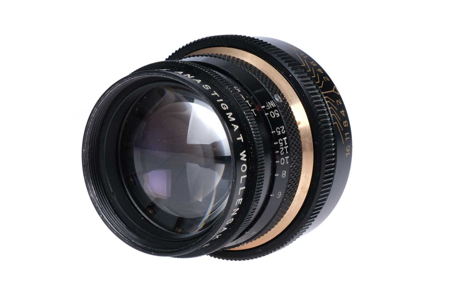 Lot 141 - A Wollensak Cine Anastigmat f/1.9 2" Lens,