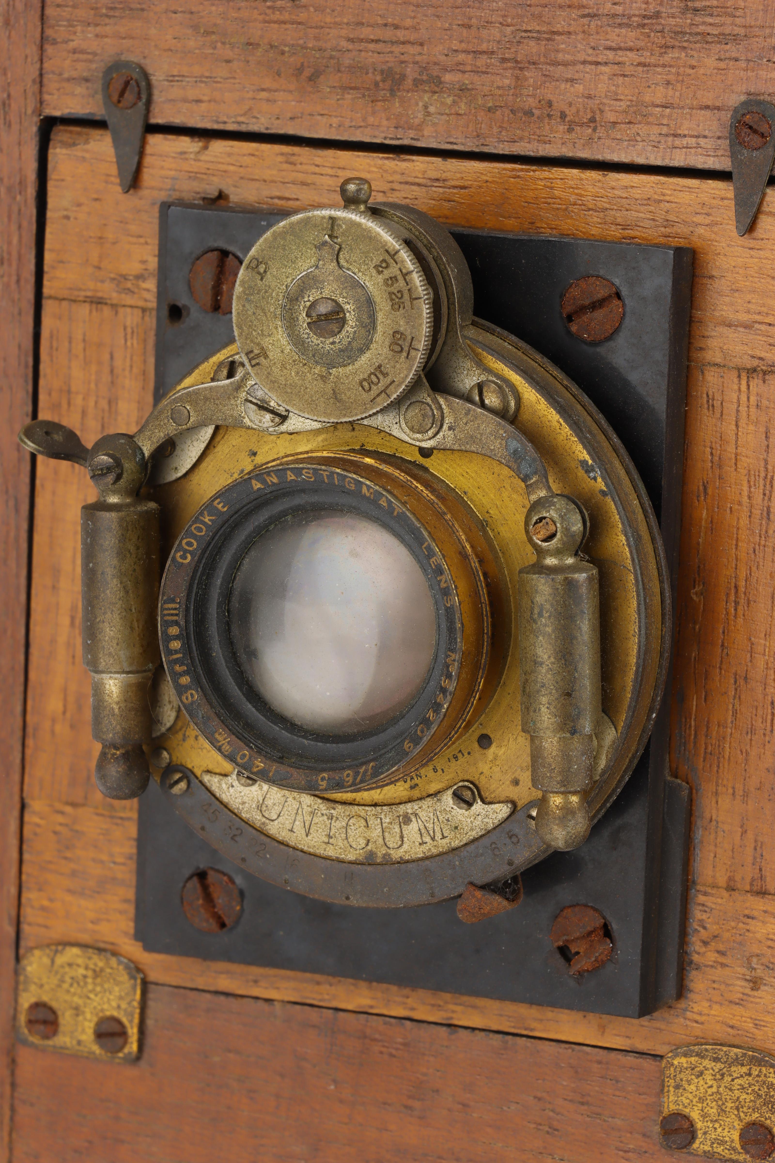 Lot 177 - A Graflex and a Lancaster Large Format View