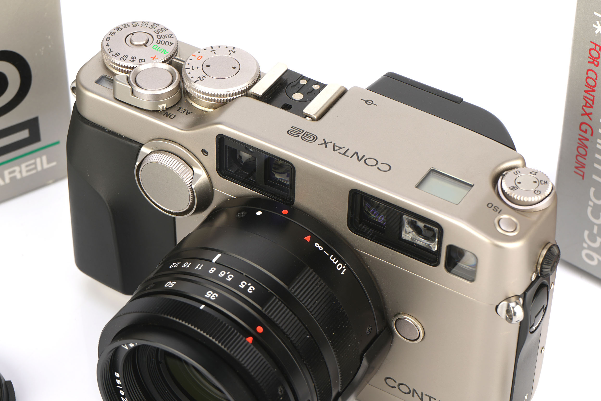 Lot 133 - A Contax G2 Rangefinder Camera,