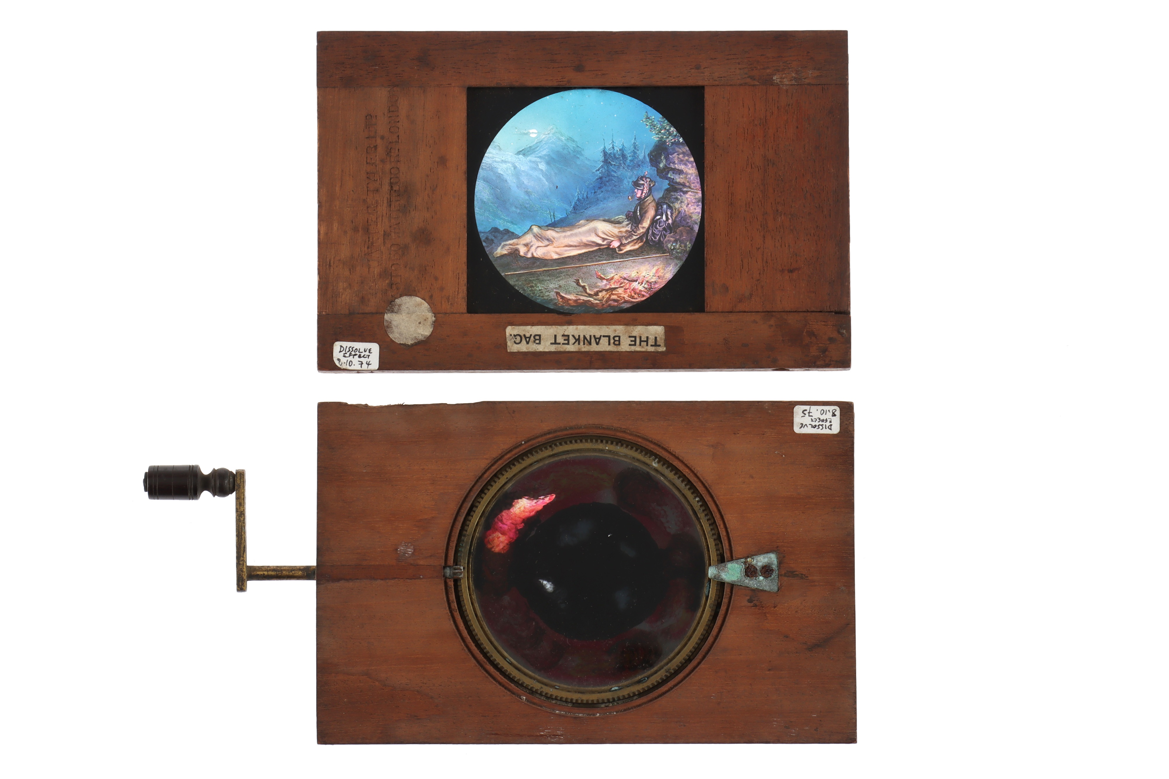 Lot 263 - Magic Lantern Dissolve Set of an Alpine