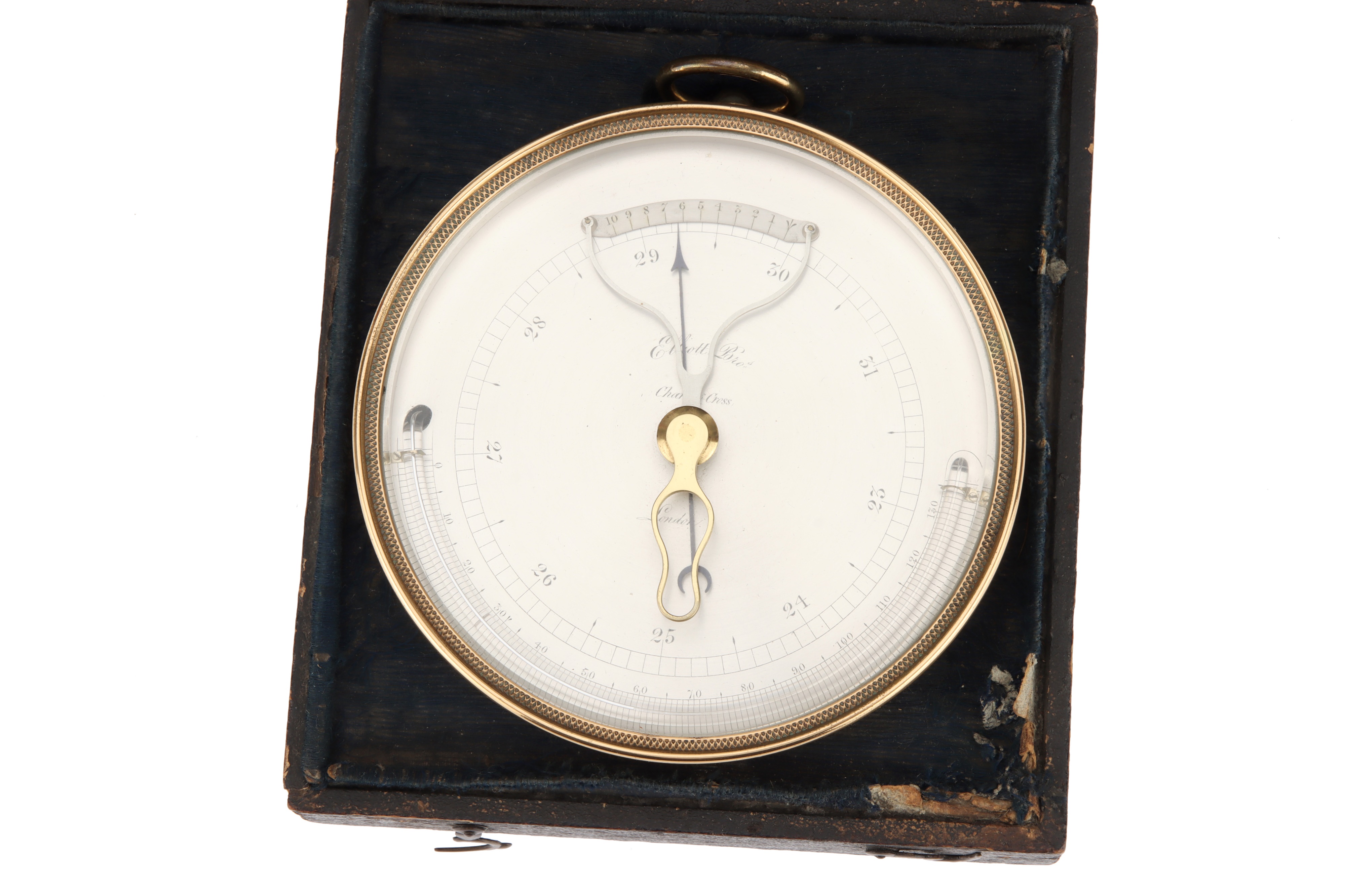 Lot 172 - Unusual Elliot Aneroid Barometer,