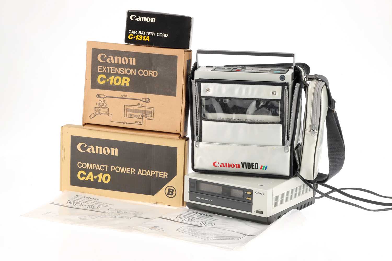 Lot 285 - A Canon Portable Video Recorder VR-10,
