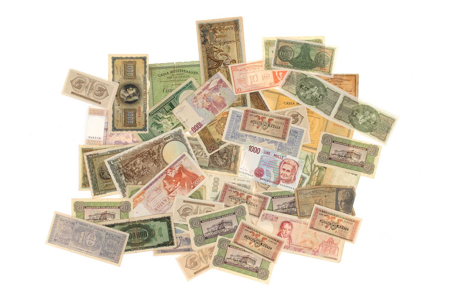 Lot 429 - A Collection of Early Bank Notes,