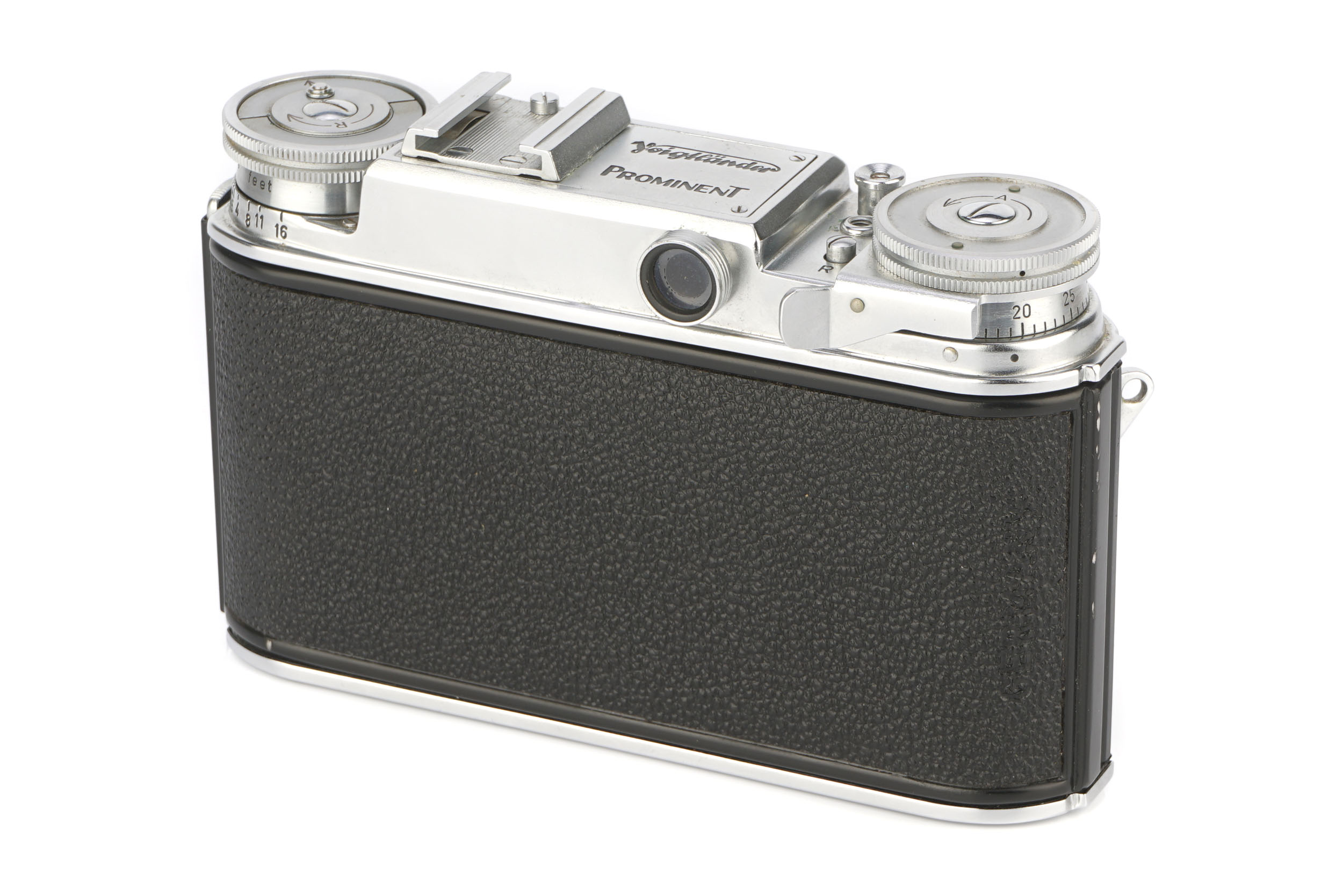 Lot 142 - A Voigtlander Prominent Rangefinder Camera,