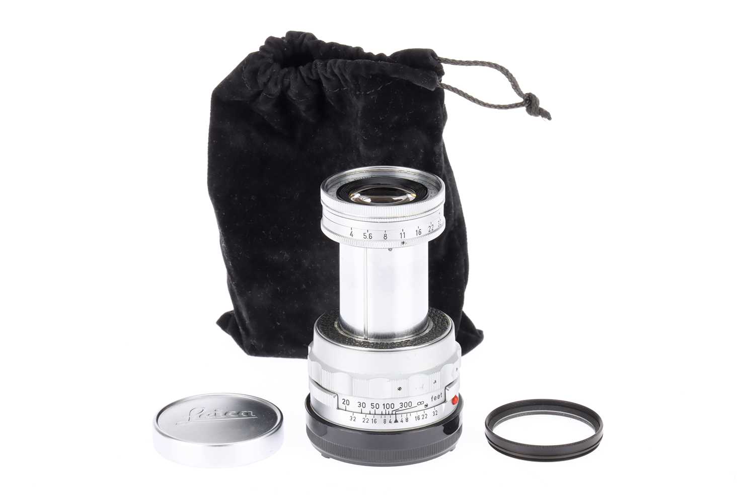 Lot 9 - A Leitz Wetzlar Elmar f/4 90mm Lens