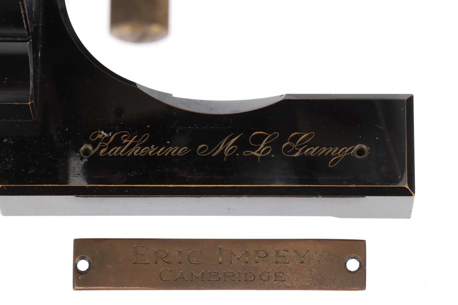 Lot 119 - A Large Zeiss Jug Handle Microscope,