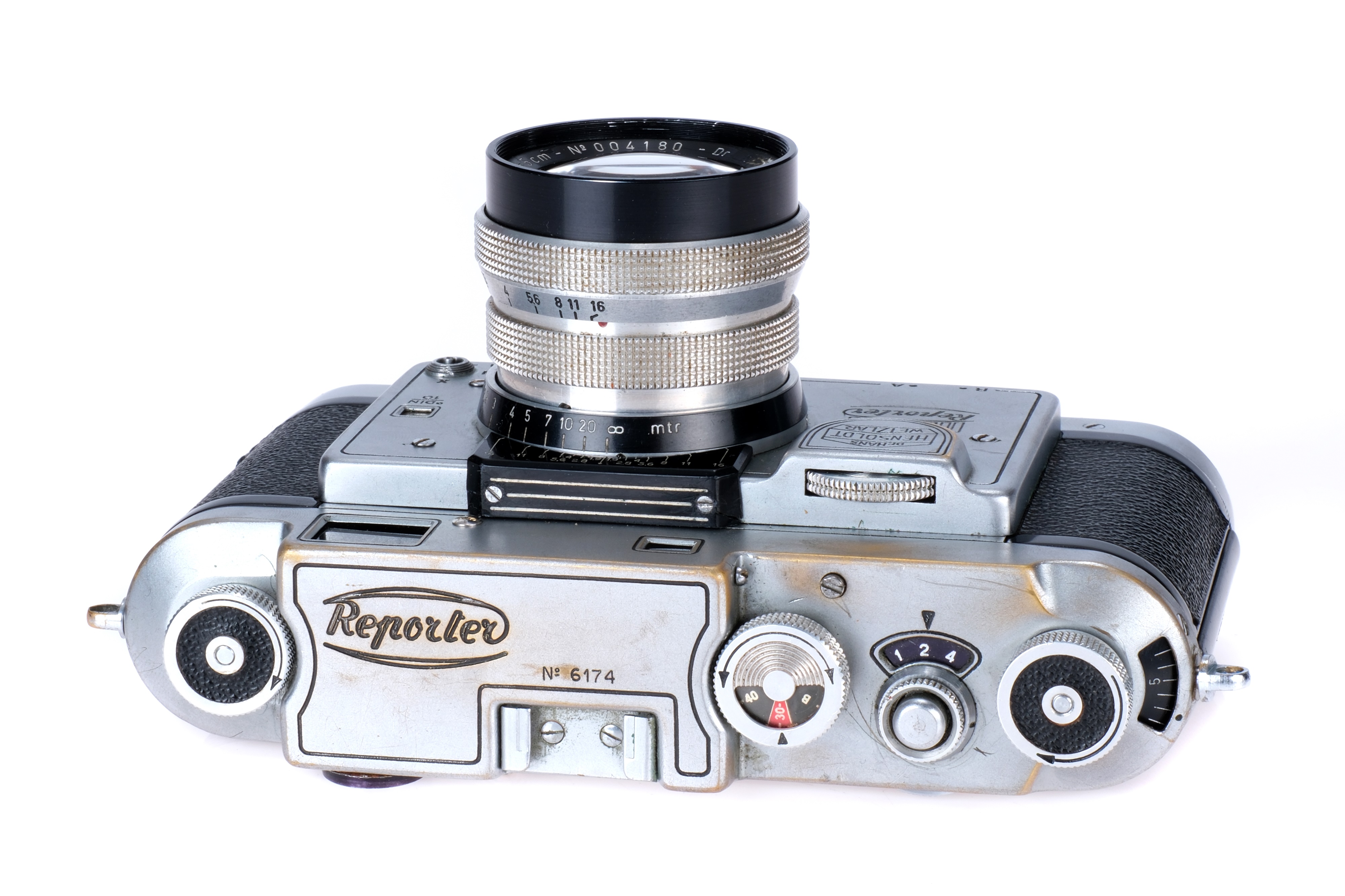 Lot 143 - A Hensoldt Henso Reporter Rangefinder Camera,