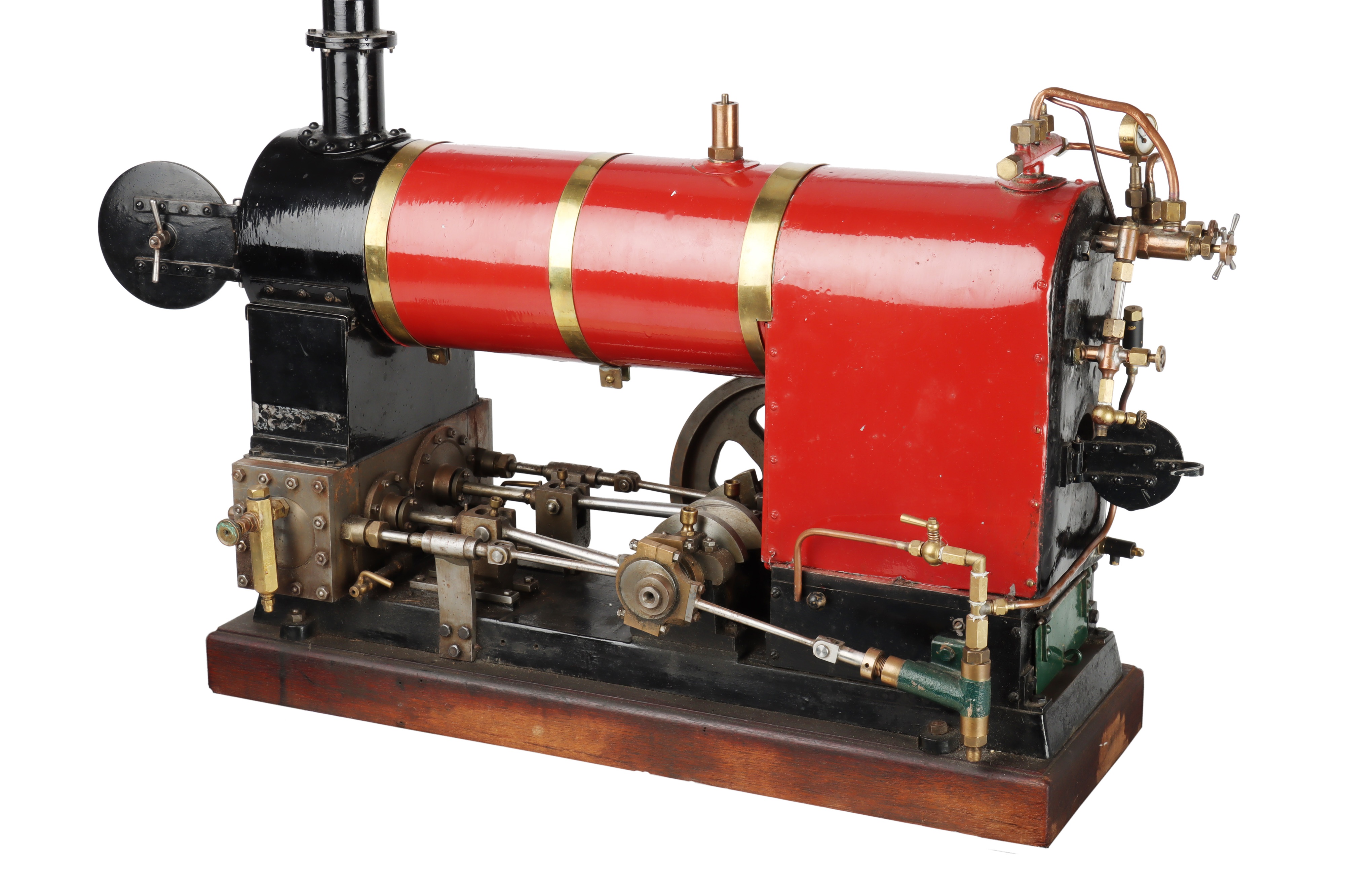 Lot 199 - Double Expansion Compound Steam Engine,