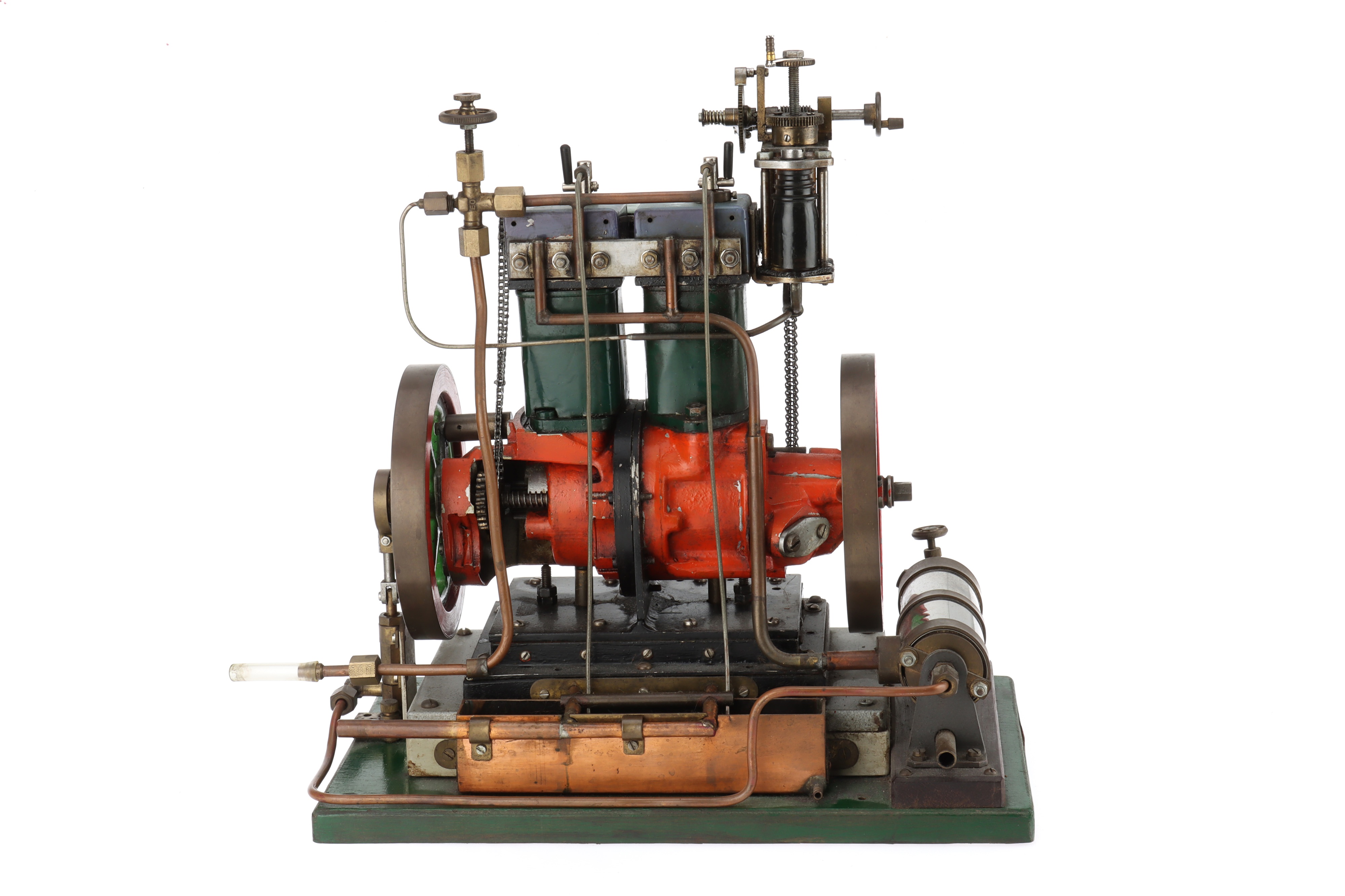 Lot 197 - An Unusual Poppet Valve Steam Engine,