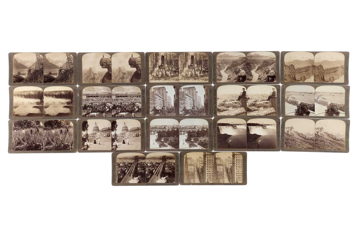 Lot 134 - Trip Around The World, Stereoscope Cards,
