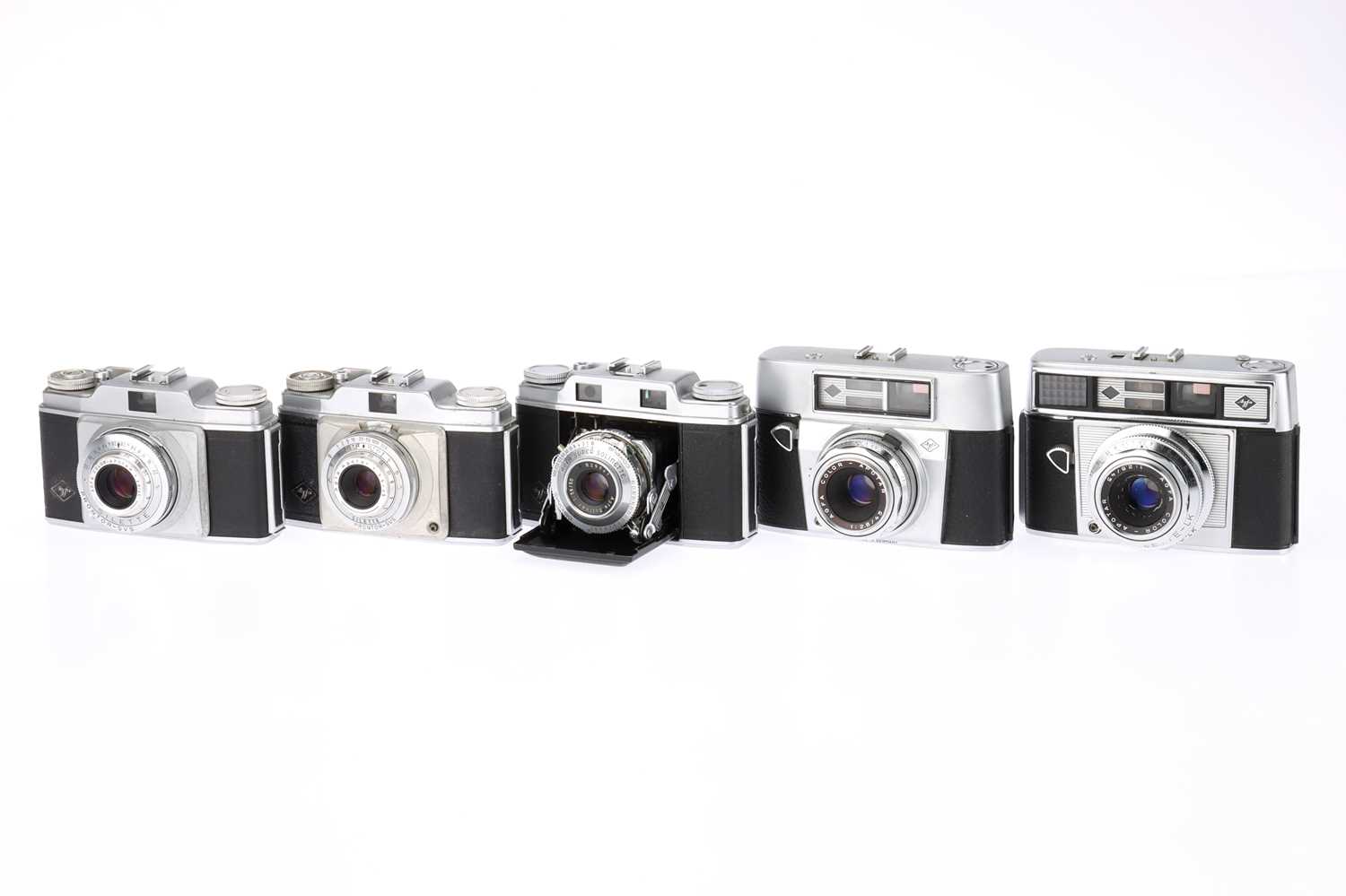 Lot 240 - A Group of Agfa 35mm Film Cameras