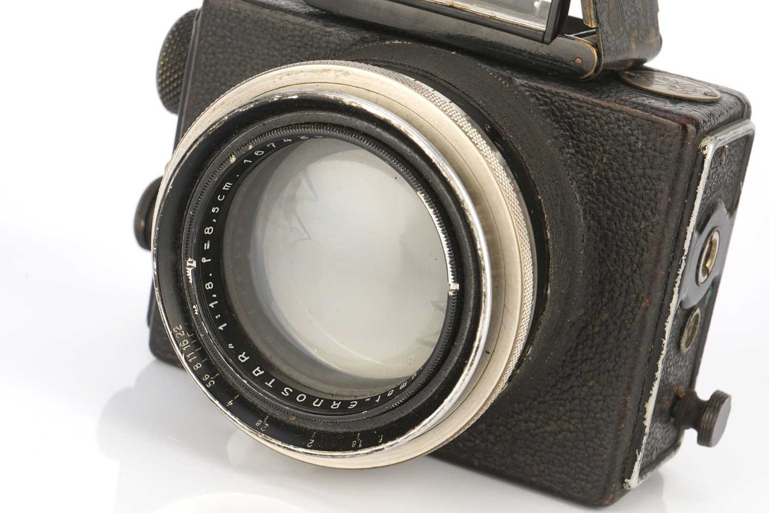 Lot 180 - An Ernemann Ermanox 4.5x6cm Camera,
