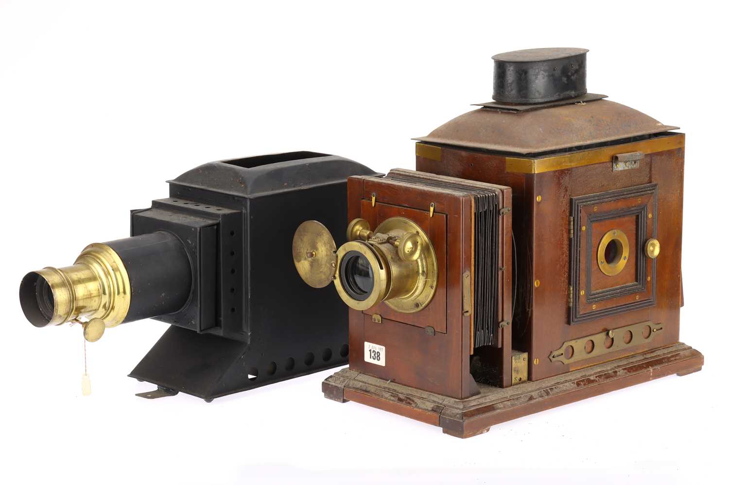 Lot 1261 - Two Magic Lanterns,