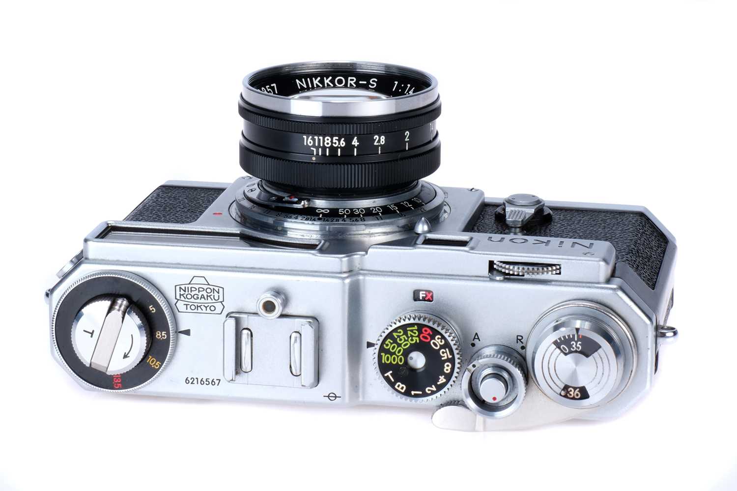 Lot 163 - A Nikon SP Rangefinder Camera,