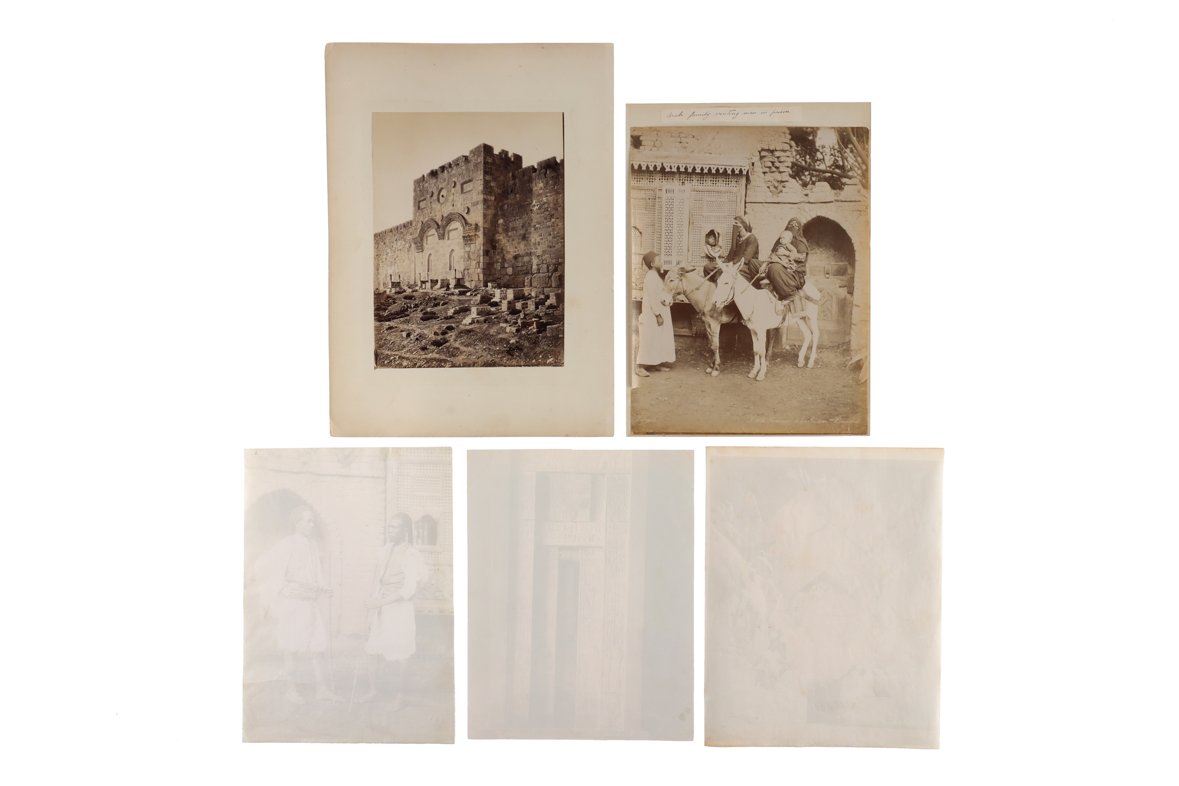 Lot 139 - Collection of Albumen Prints from Egypt