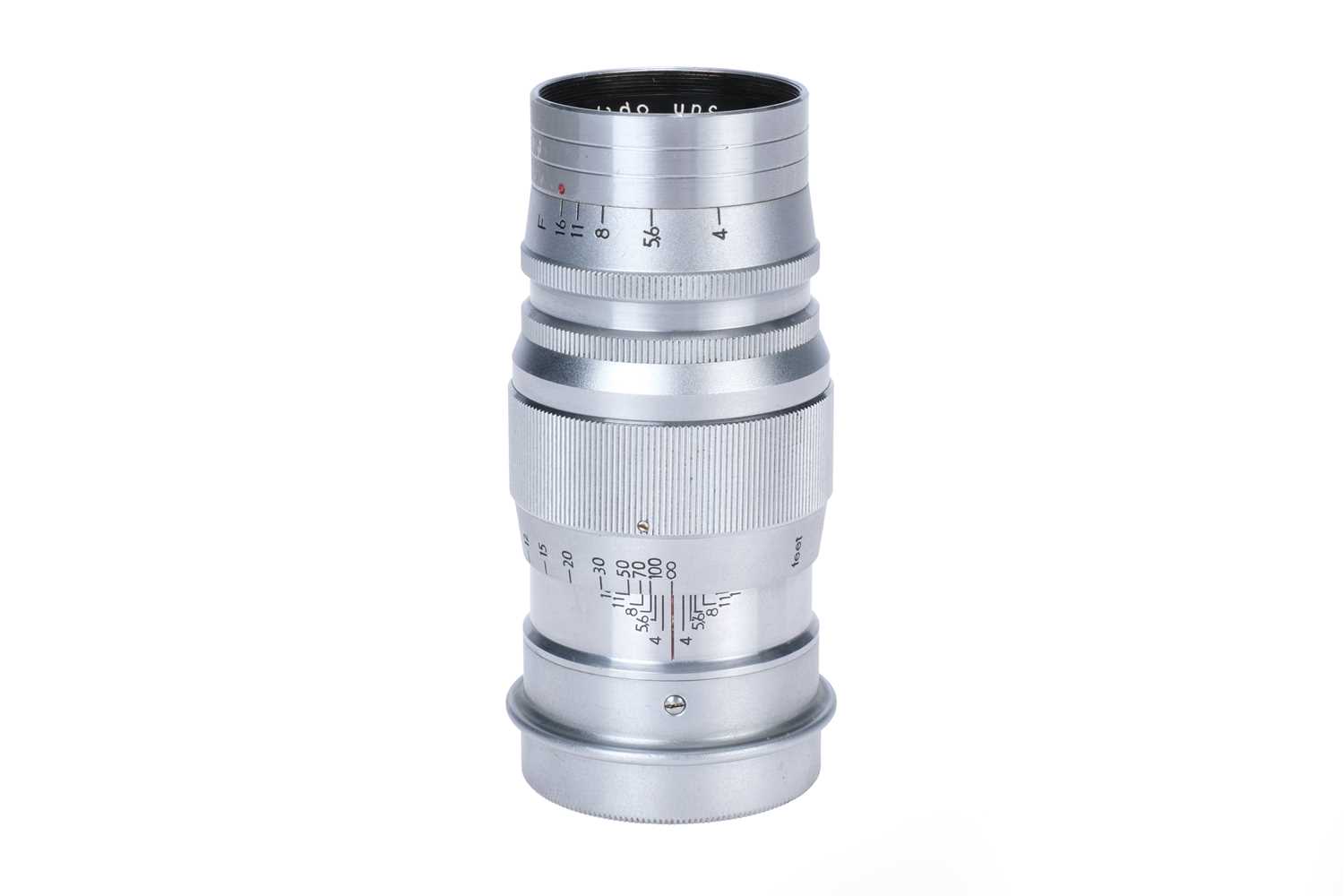 Lot 137 - A Sun Optical Co. Sola f/4 90mm Lens,