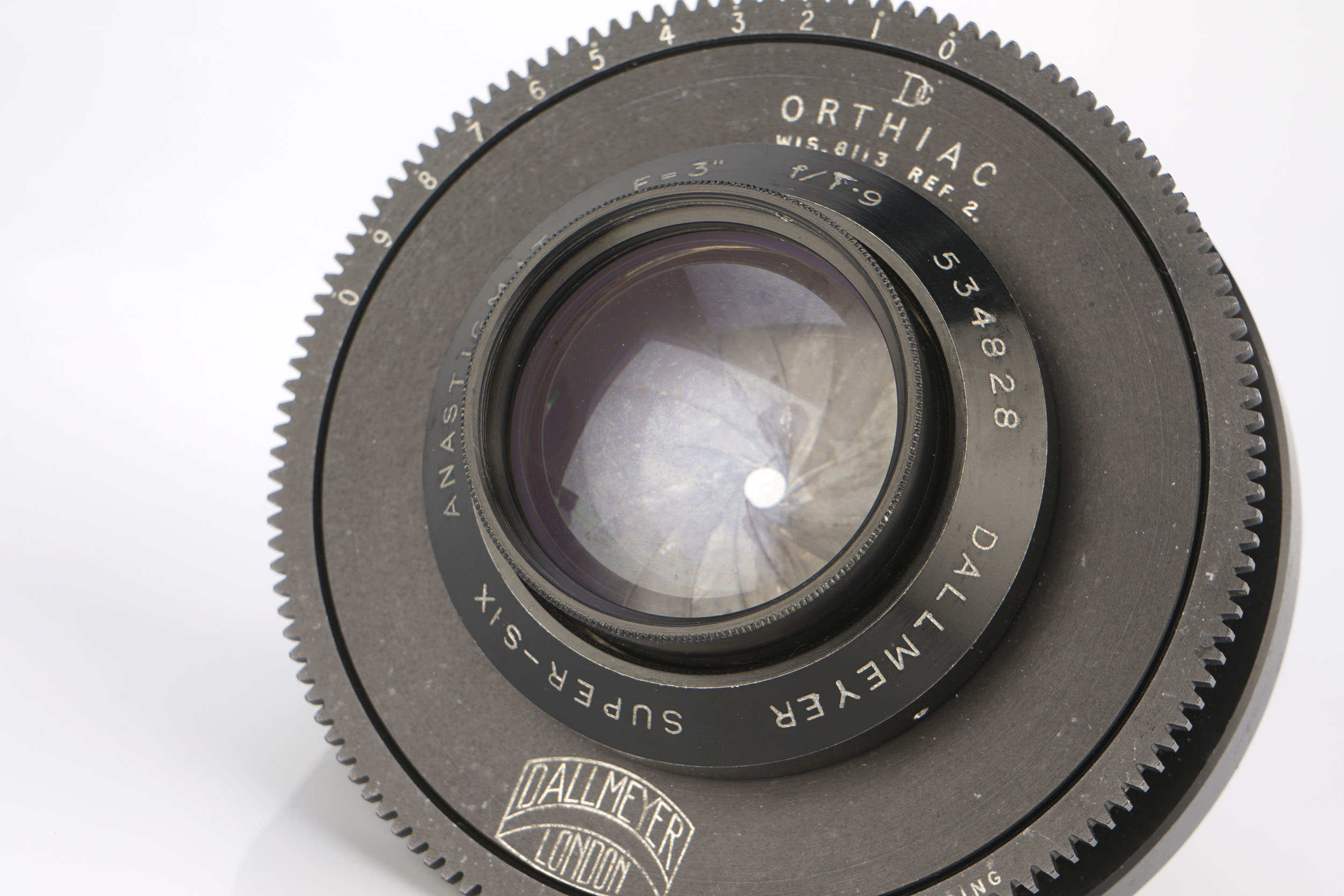 Lot 218 - A Dallmeyer Super Six f/1.9 3" Lens,