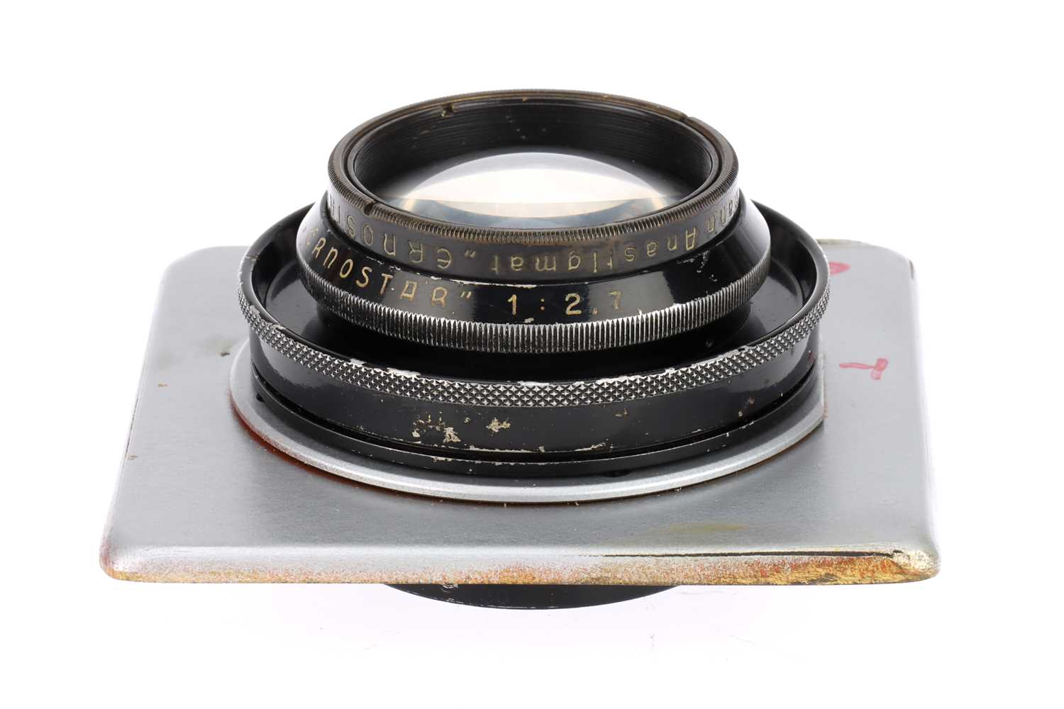 Lot 822 - An Ernostar f/2.7 11cm Camera Lens