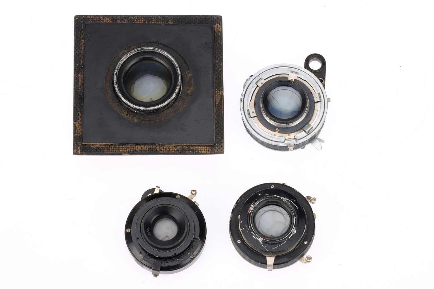 Lot 675 - A Selection of Large Format Lenses and